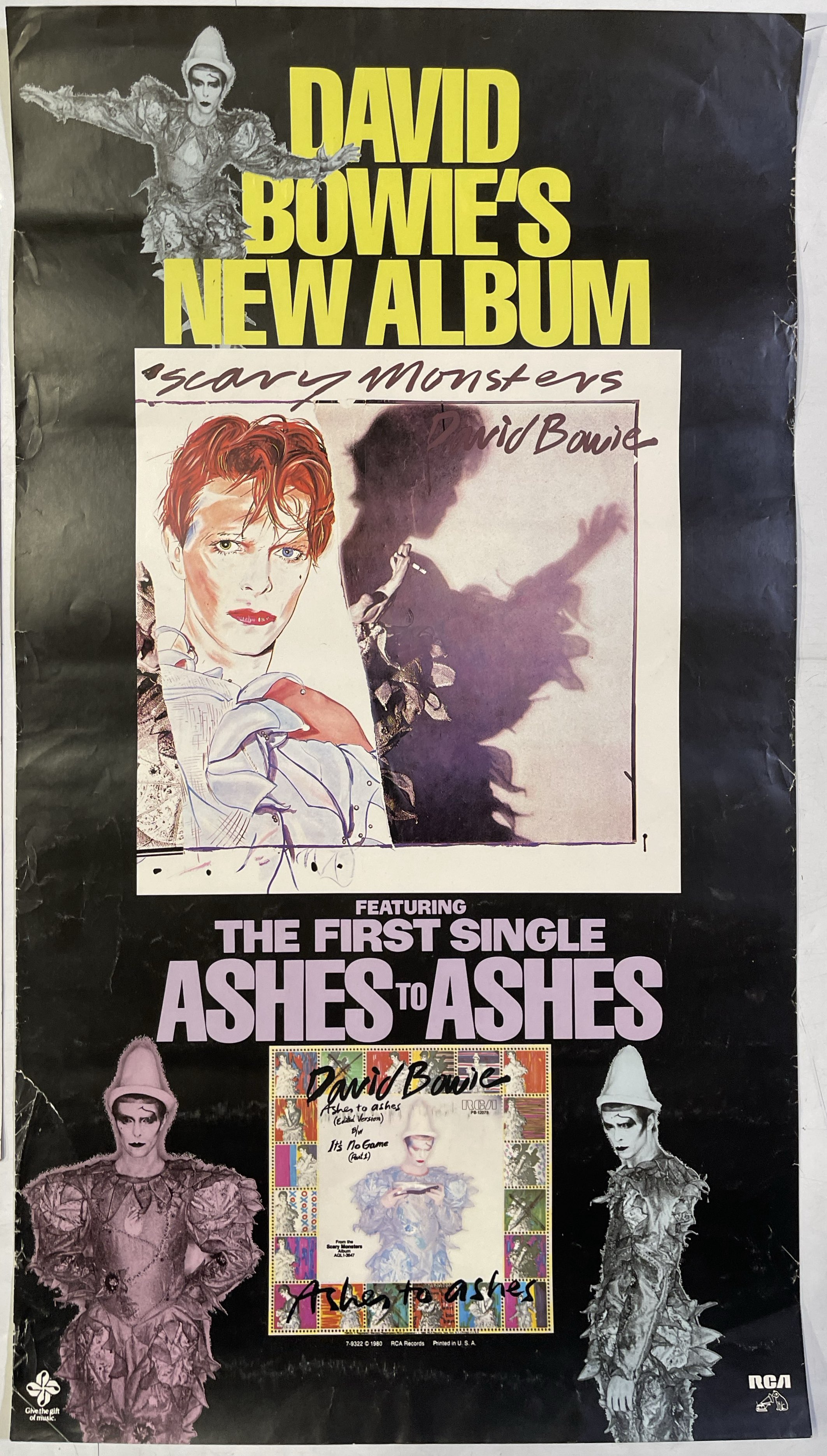 Lot 318 - DAVID BOWIE POSTERS.