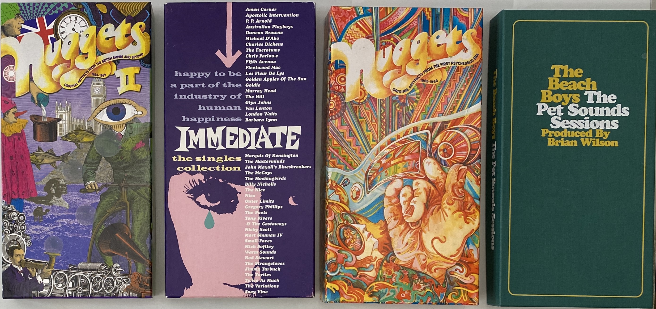 Lot 400 - 13 CD BOX SETS OF ROCK/POP ACTS INC SIGNED