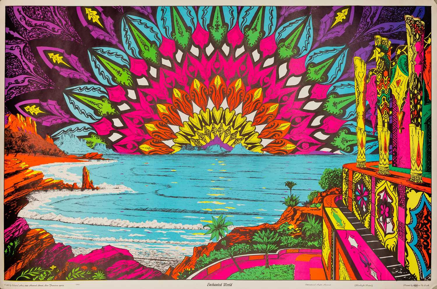 Lot 81 - WEST COAST PSYCHEDELIA - ORIGINAL BLACKLIGHT