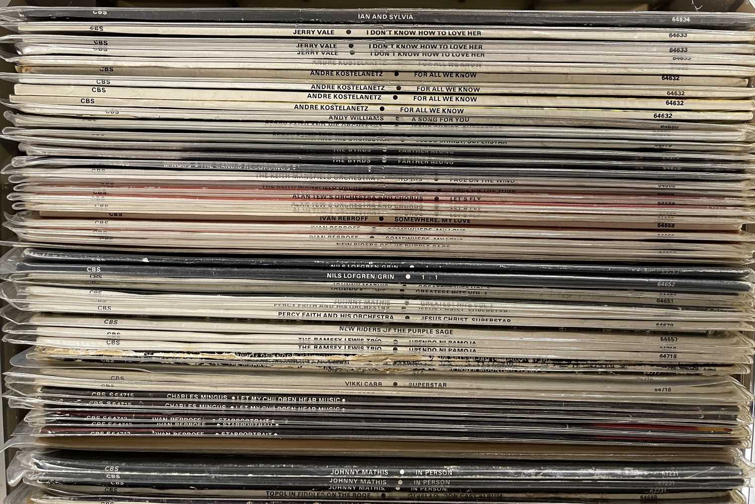 Lot 213 - CBS RECORDS - LP COLLECTION