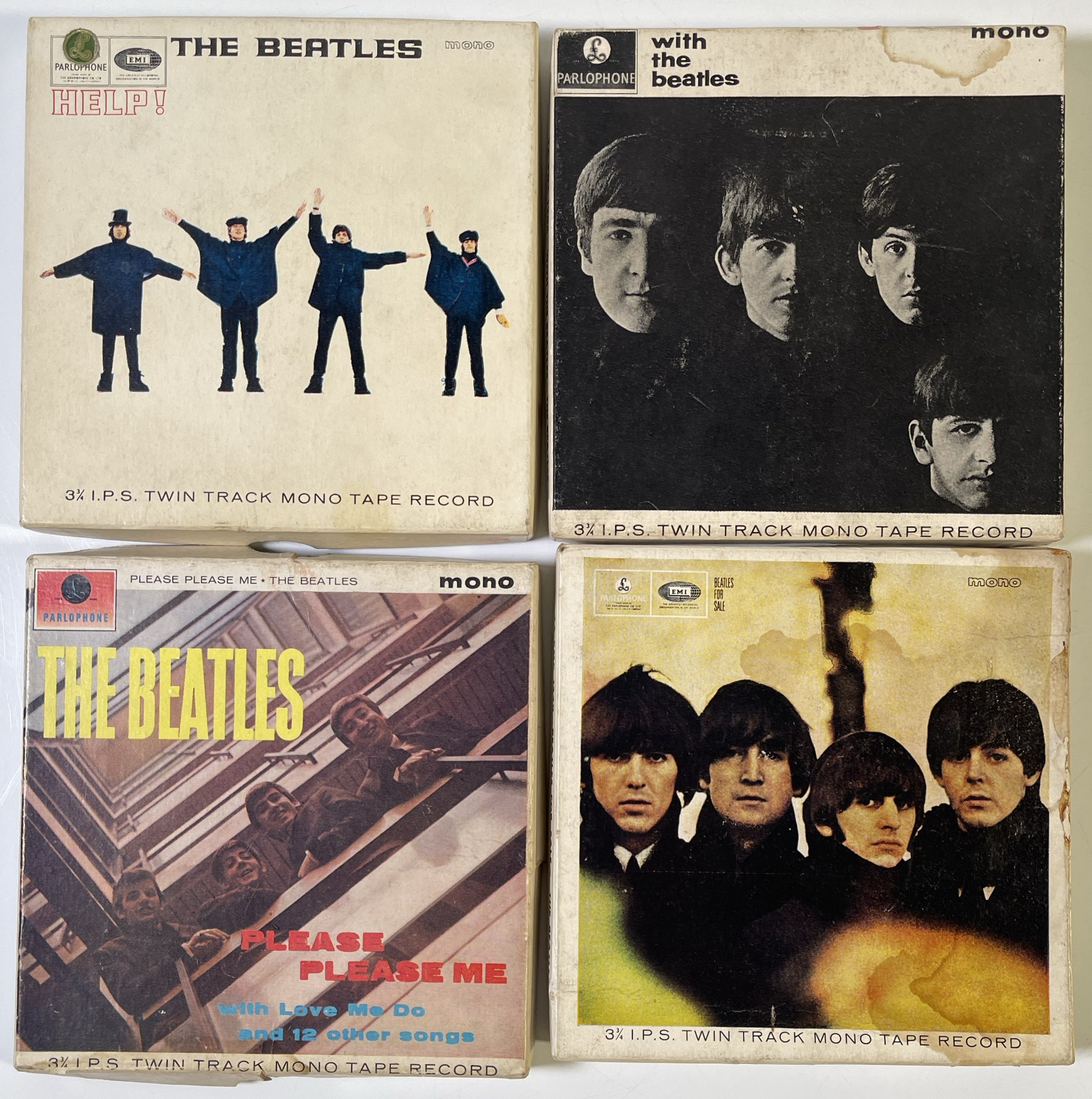 Lot 442 - THE BEATLES - FOUR OFFICIALLY RELEASED REEL