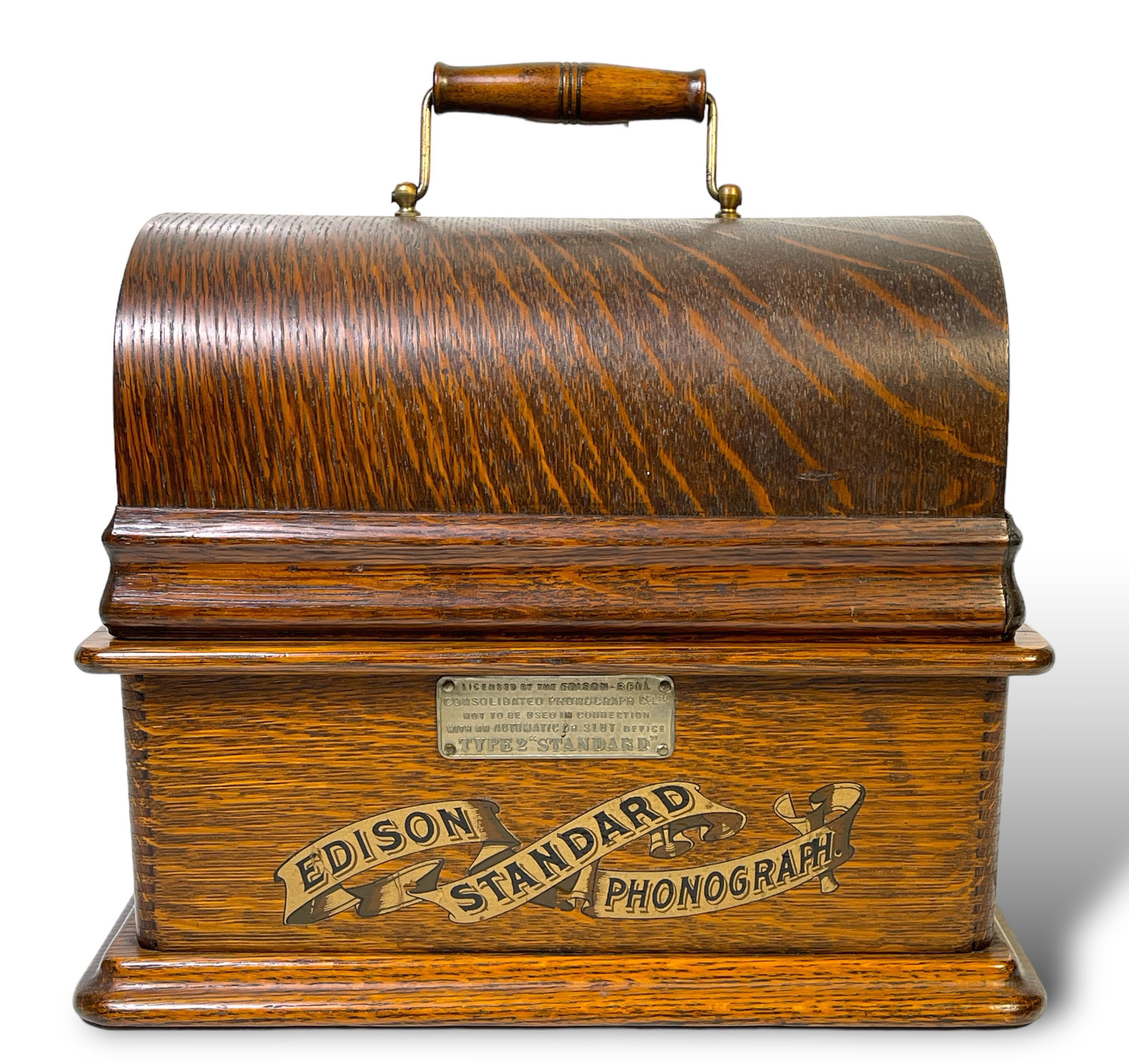 Lot 5 - EDISON 'TYPE 2 STANDARD' WAX CYLINDER