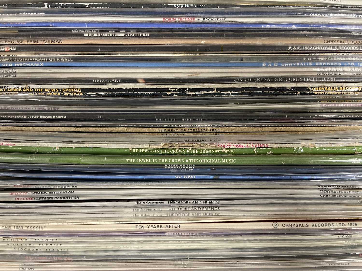 Lot 247 - CHRYSALIS RECORDS - LP COLLECTION