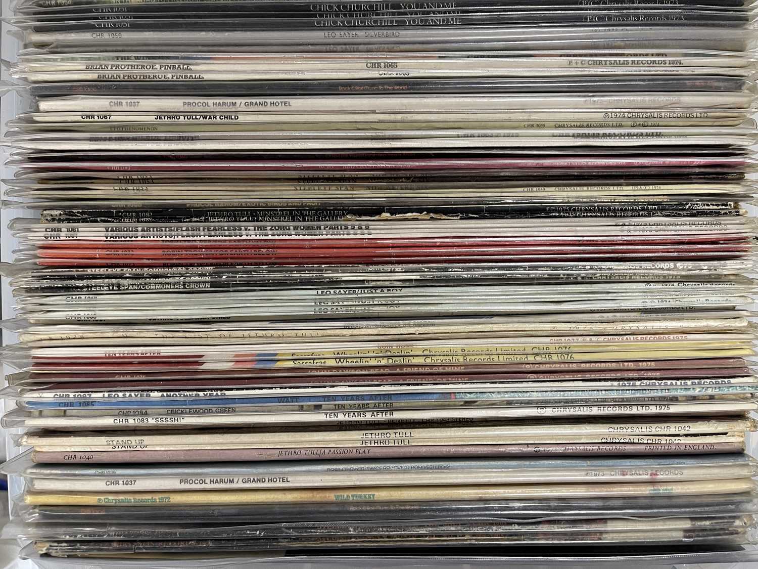 Lot 250 - CHRYSALIS RECORDS - LP COLLECTION