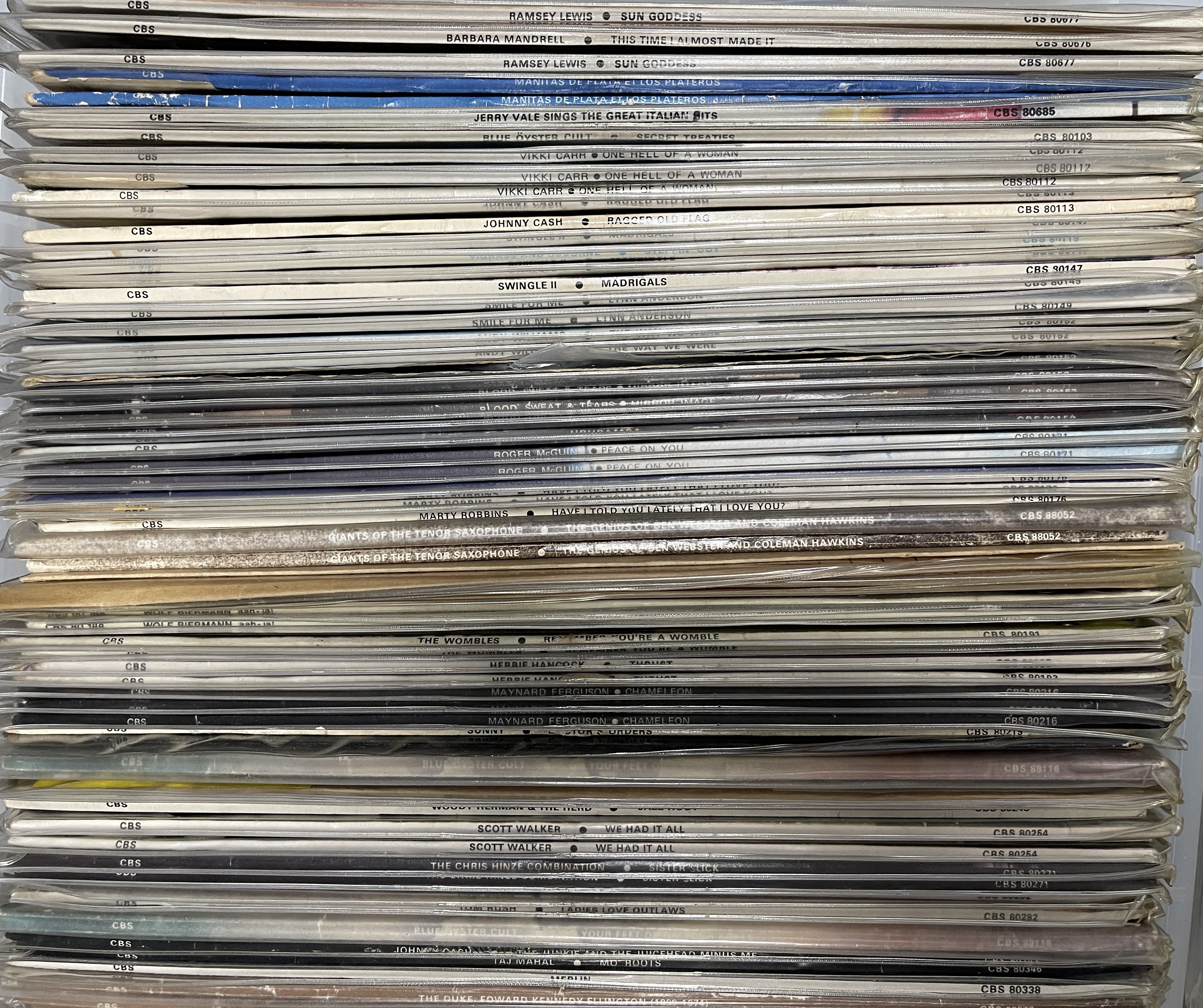 Lot 258 - CBS RECORDS - LP COLLECTION
