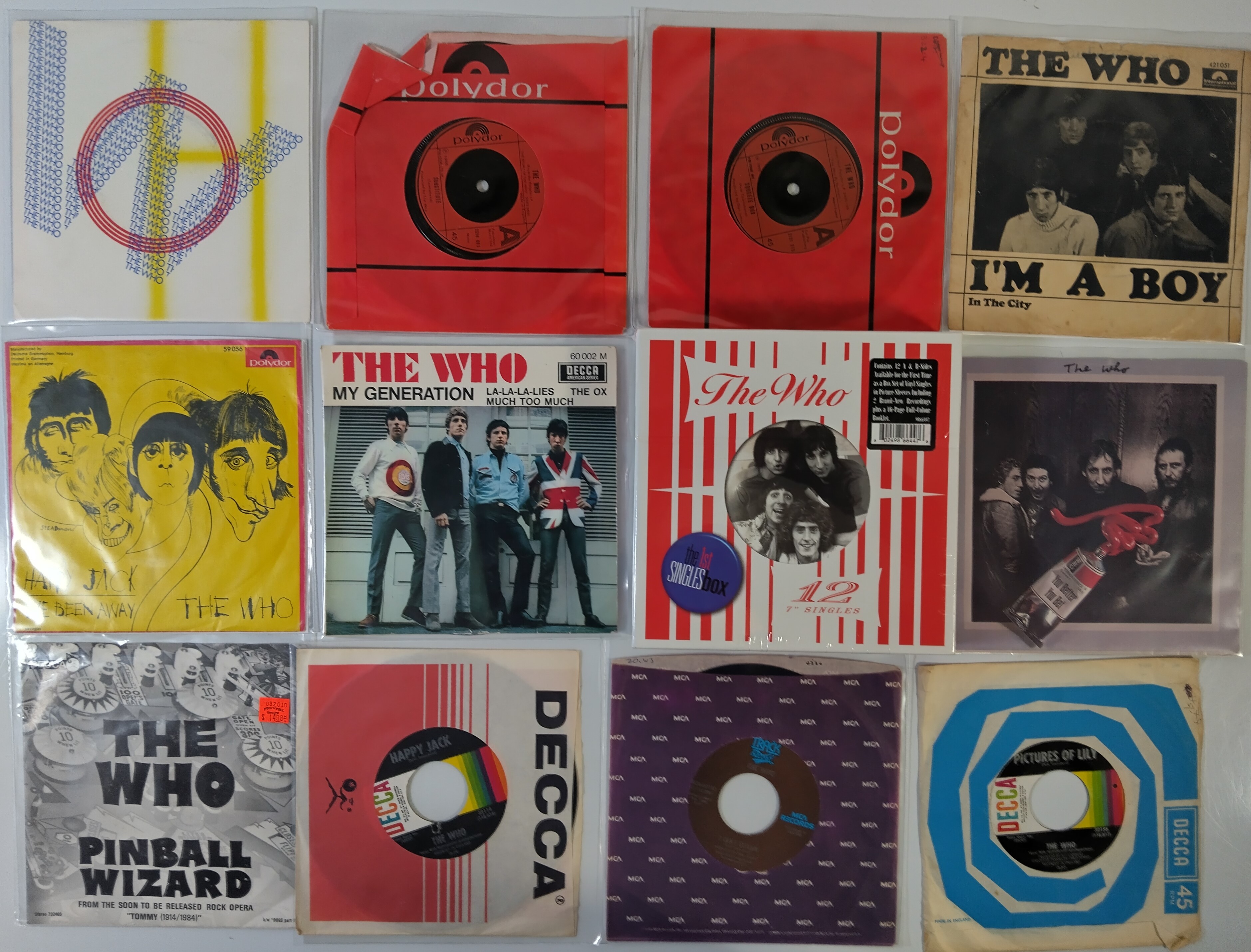 Lot 235 - THE WHO 7" SINGLE COLLECTION