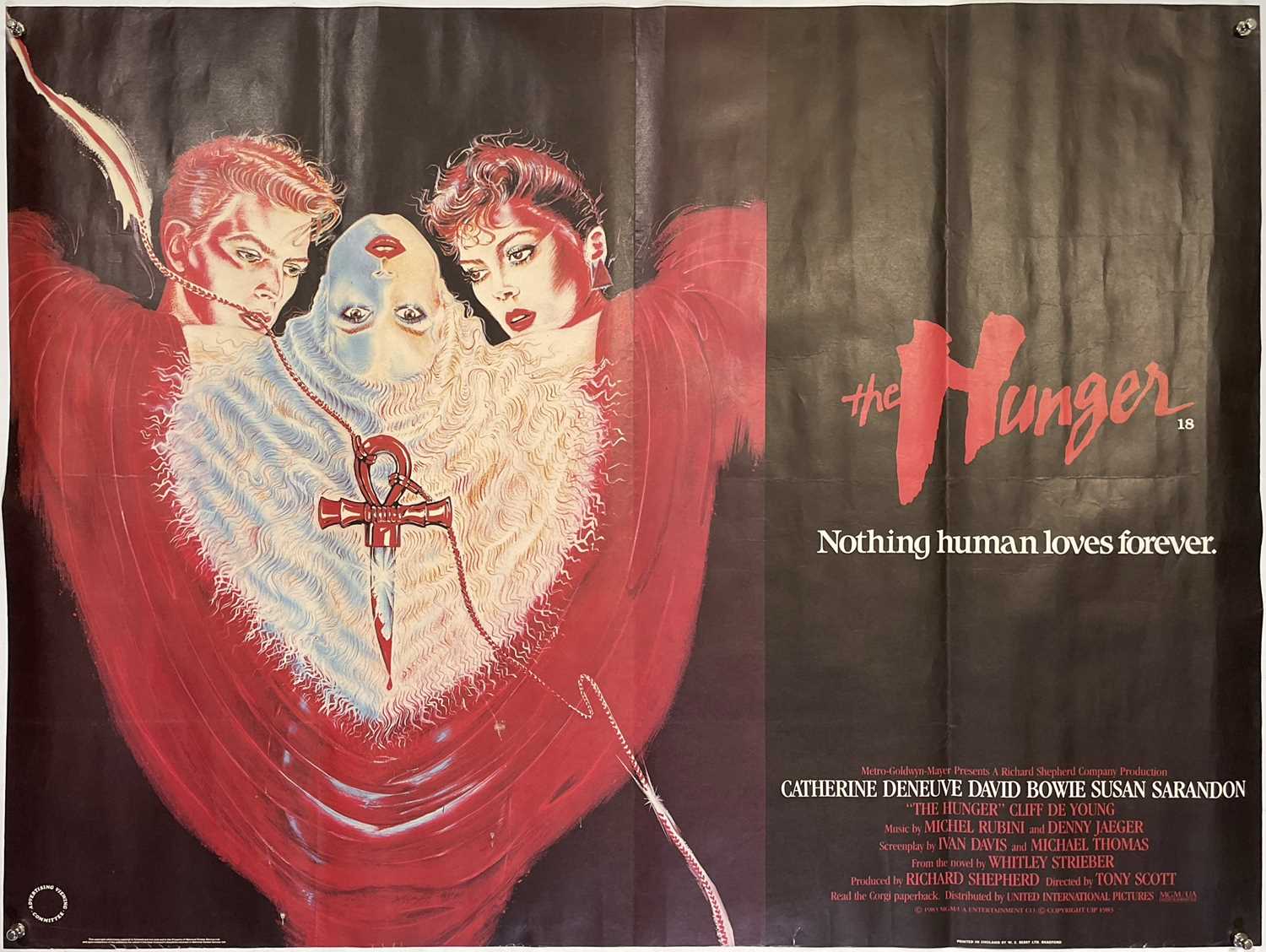 Lot 461 - DAVID BOWIE INTEREST - THE HUNGER (1983)