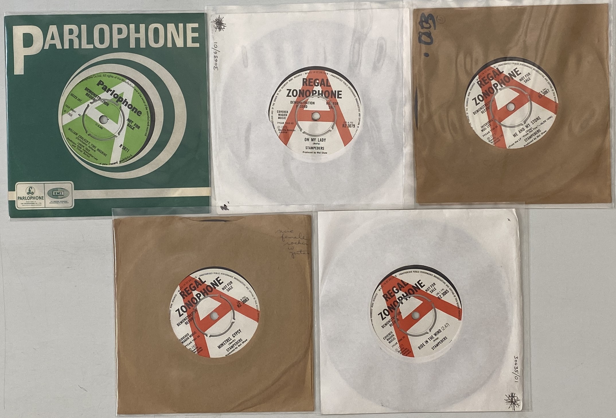 Lot 401 - PROMOS (ROCK/POP) - 7"/LPs/CDS