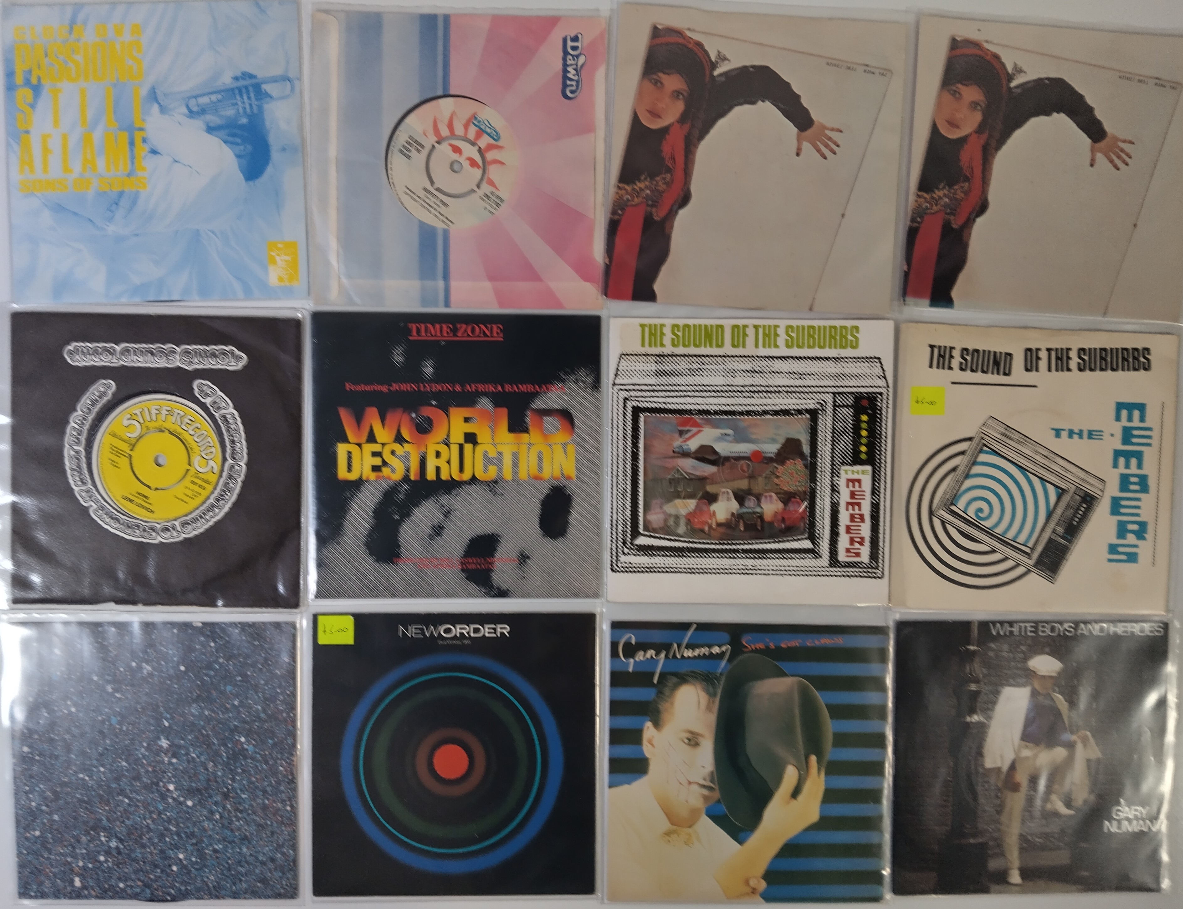 Lot 383 - POST PUNK AND WAVE 7" COLLECTION