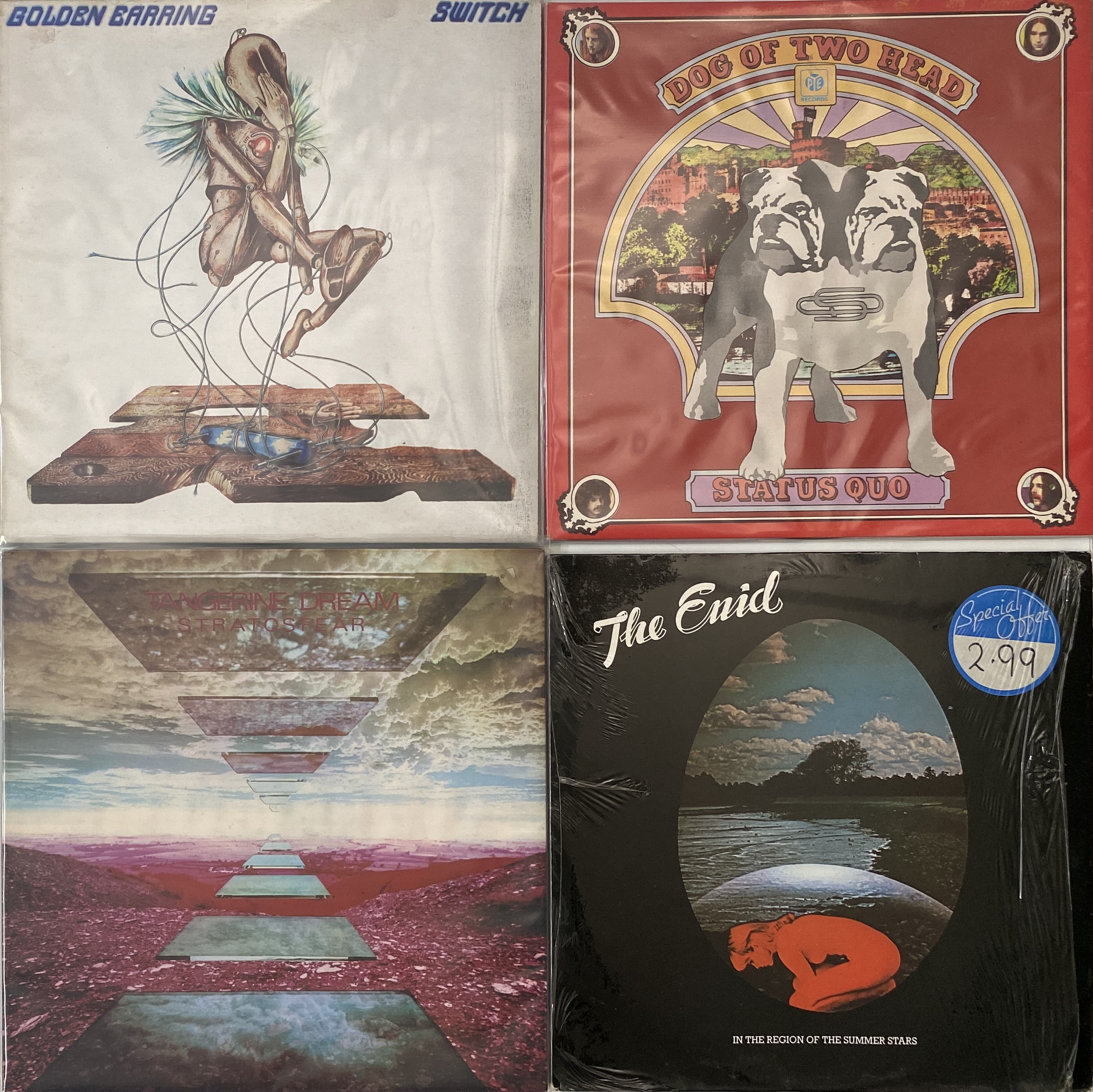 Lot 443 - CLASSIC ROCK & PROG - LP COLLECTION