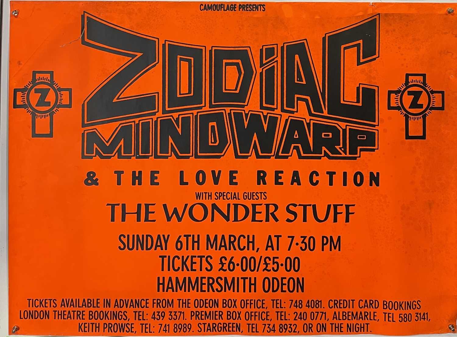 Lot 215 - 1980S/1990S CONCERT POSTERS - INDIE/NEW WAVE.