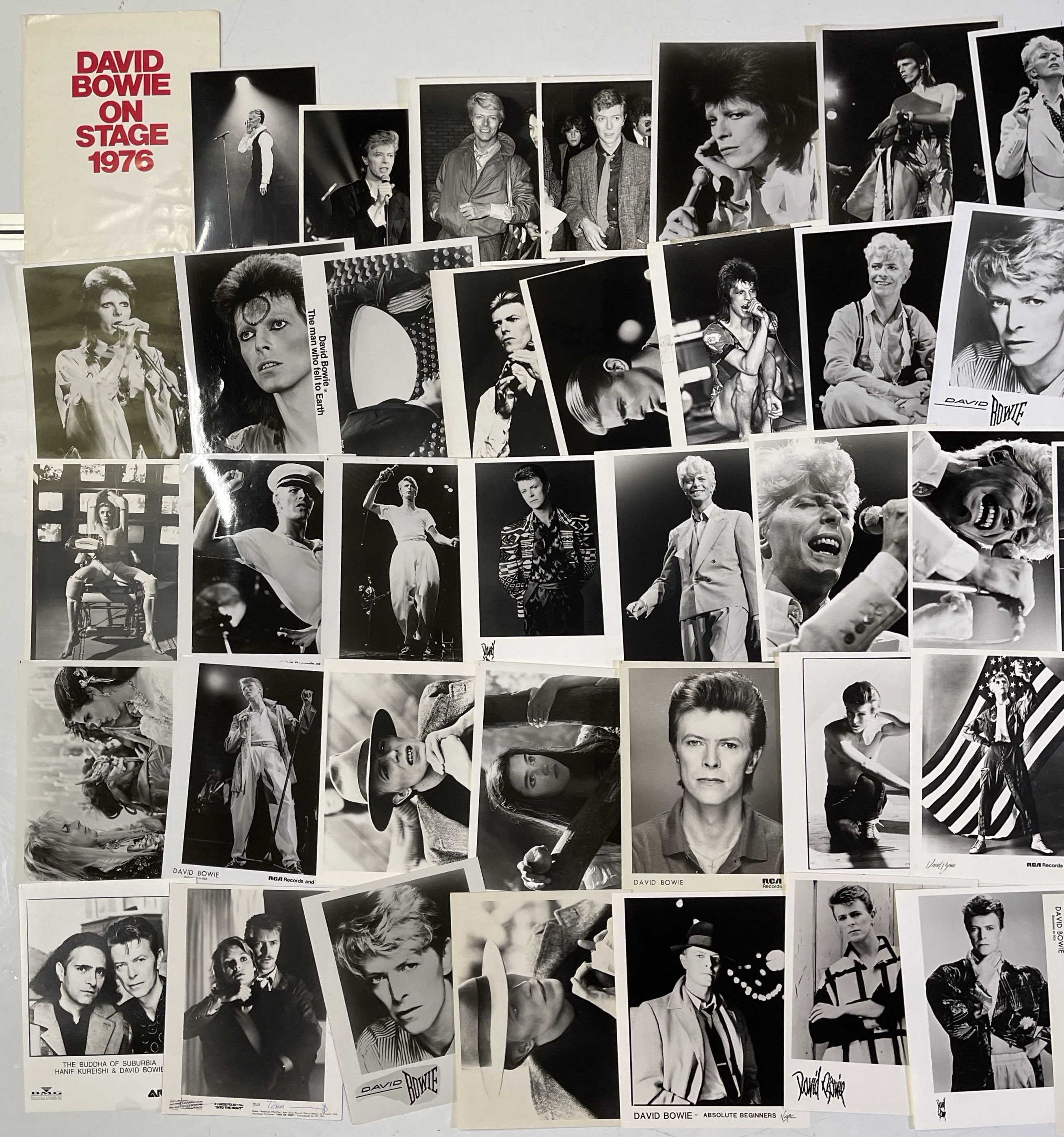 Lot 463 - DAVID BOWIE - COLLECTION OF PRESS AND PROMO