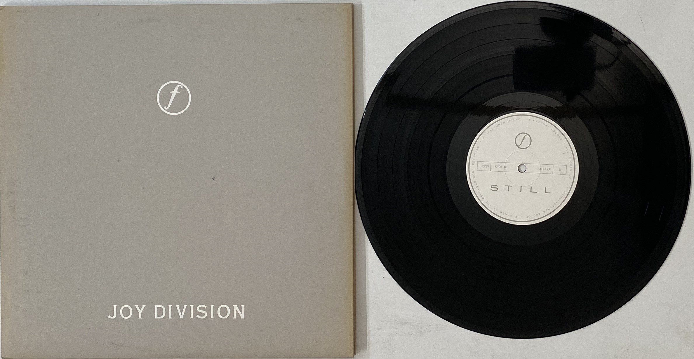 Lot 26 - JOY DIVISION - LP/ 12"/ 7" BOOKS PACK