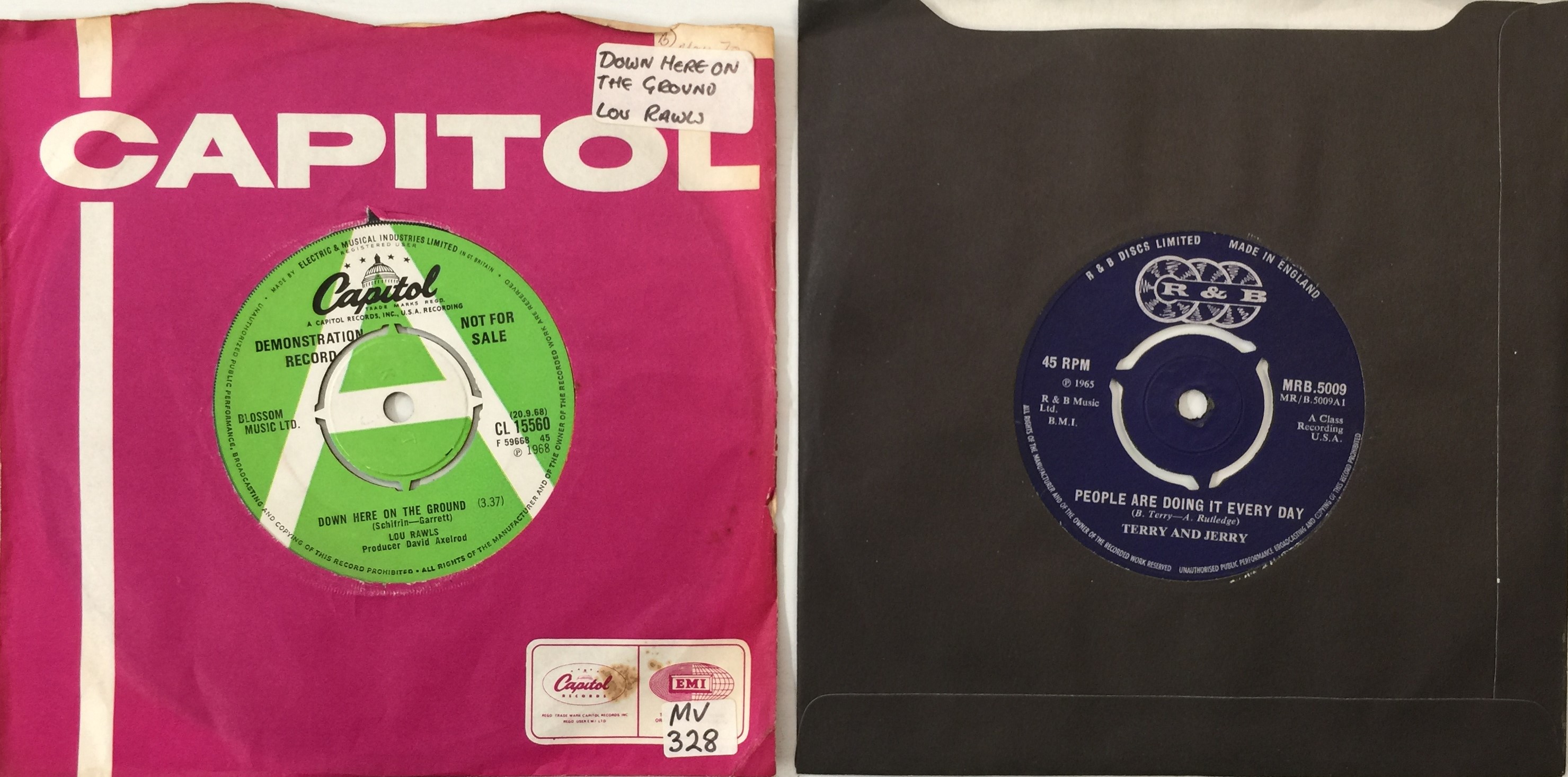Lot 68 - SOUL/DISCO/REGGAE 7" TEST PRESSINGS AND