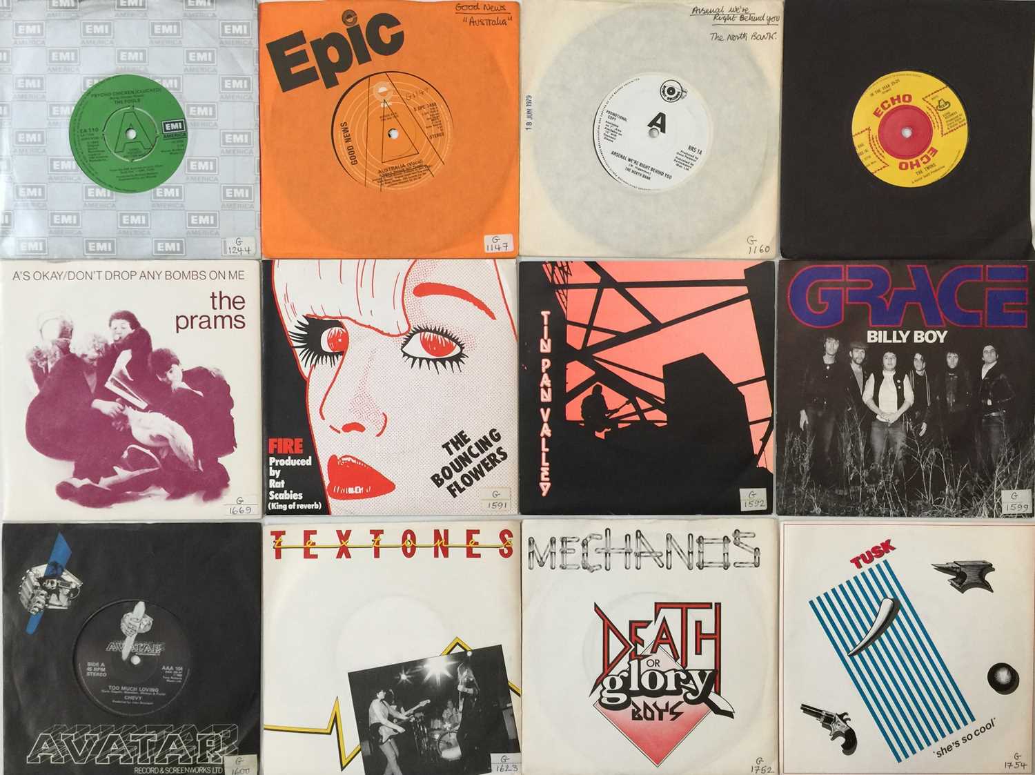 Lot 78 - COLLECTION OF MOD, PUNK AND POWER POP SINGLES