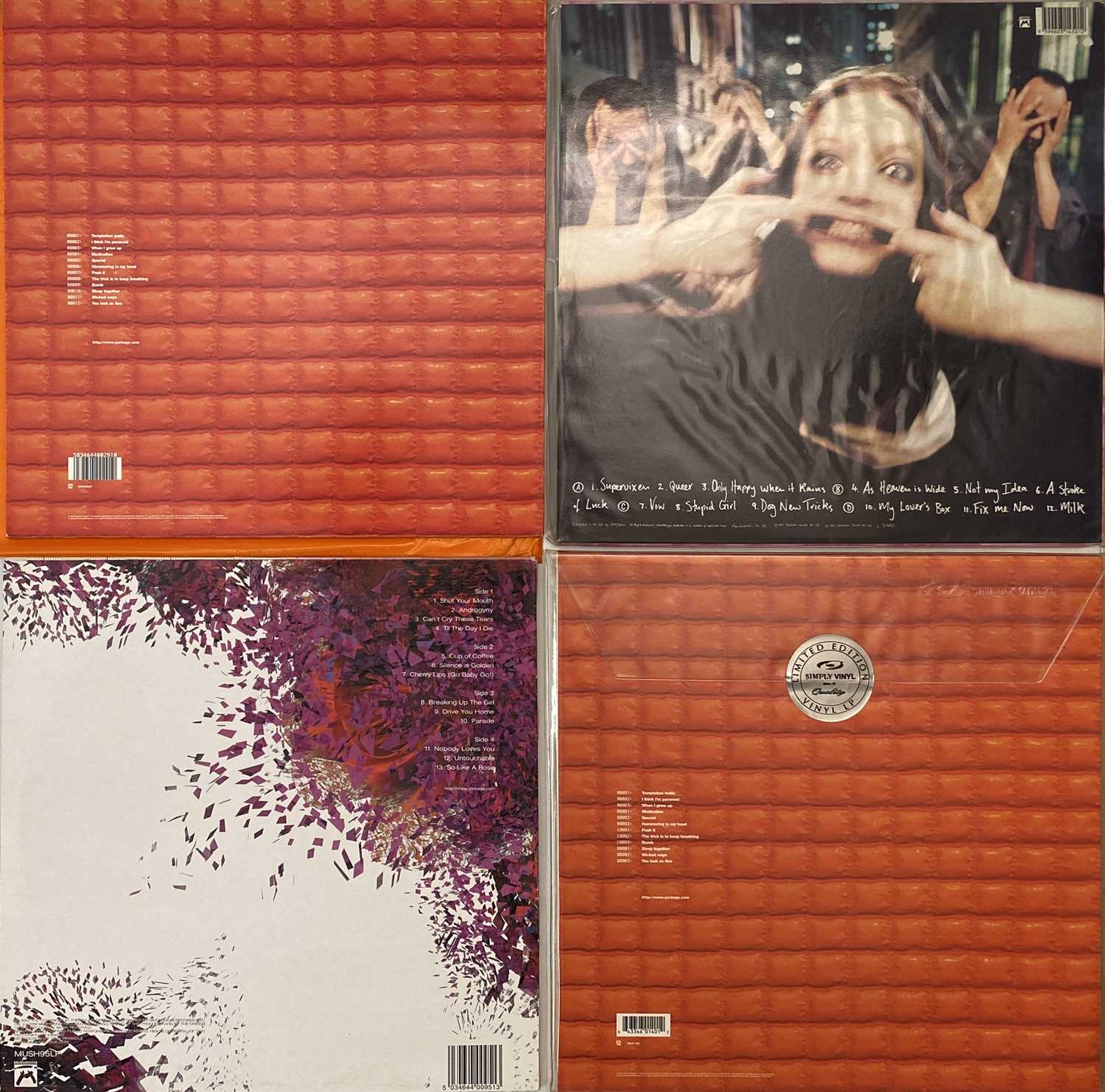 Lot 56 - GARBAGE - LP RARITIES PACK