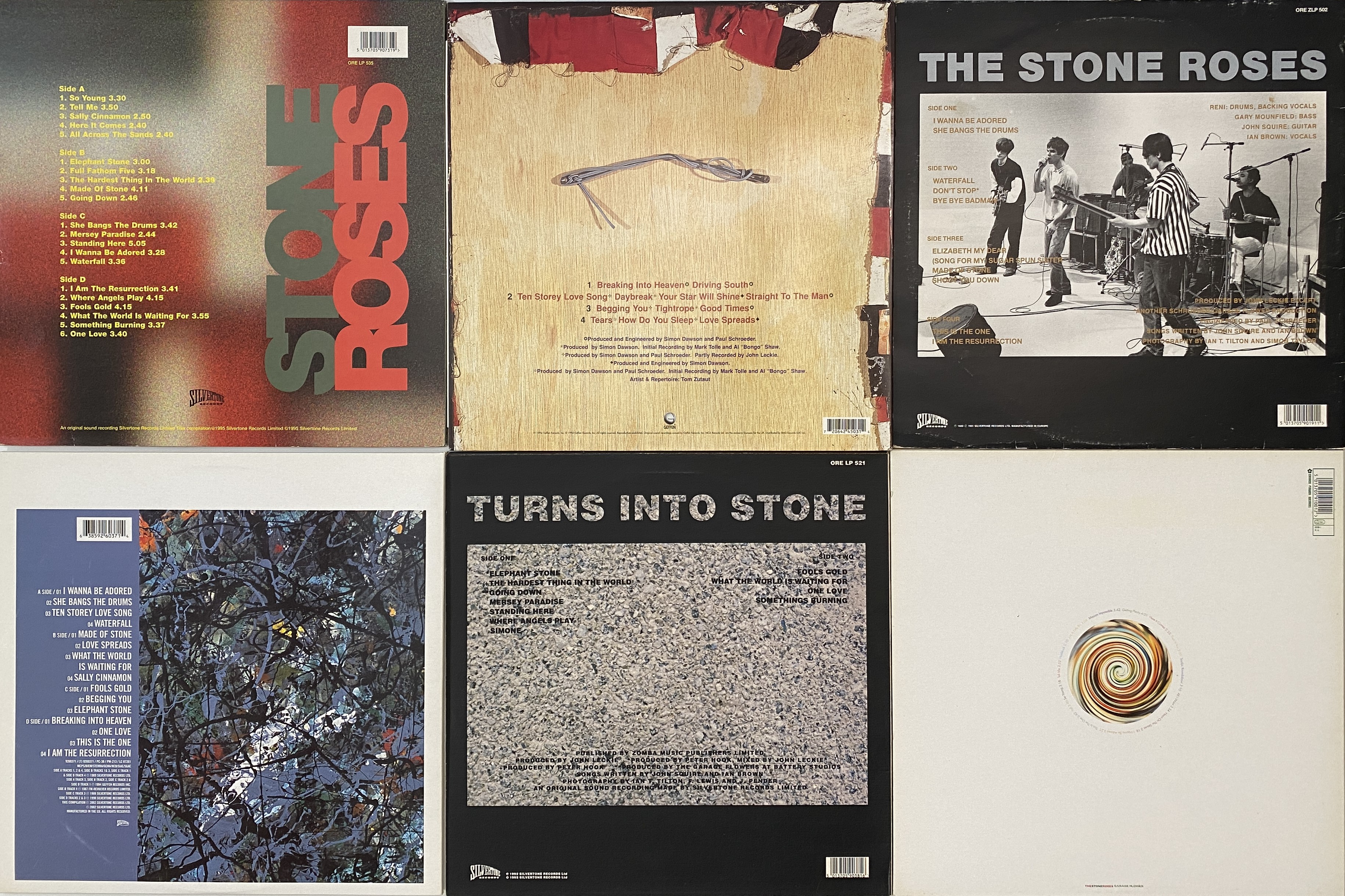Lot 60 - THE STONE ROSES - LP PACK