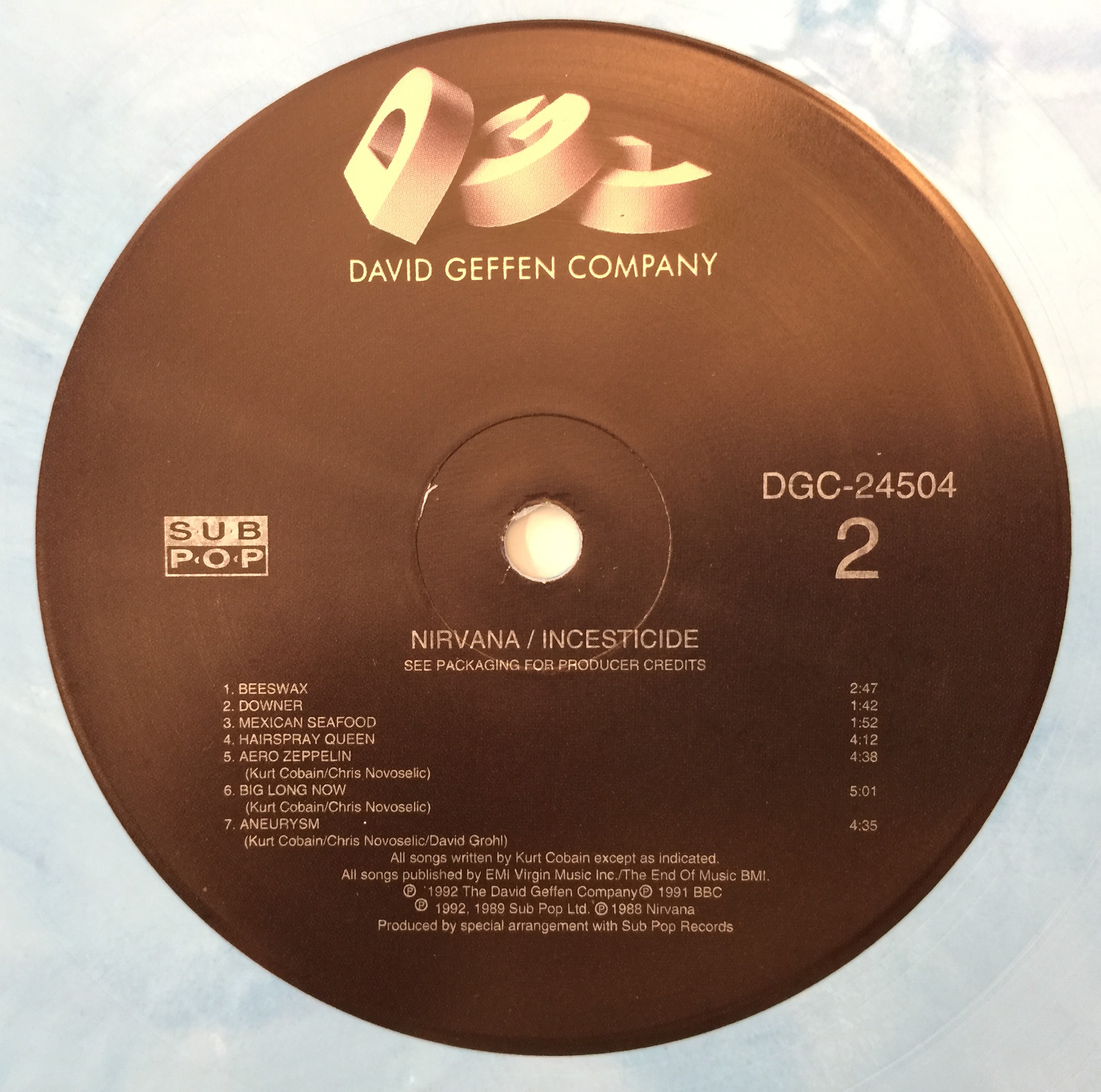 Lot 42 - NIRVANA - INCESTICIDE LP (ORIGINAL US 1992