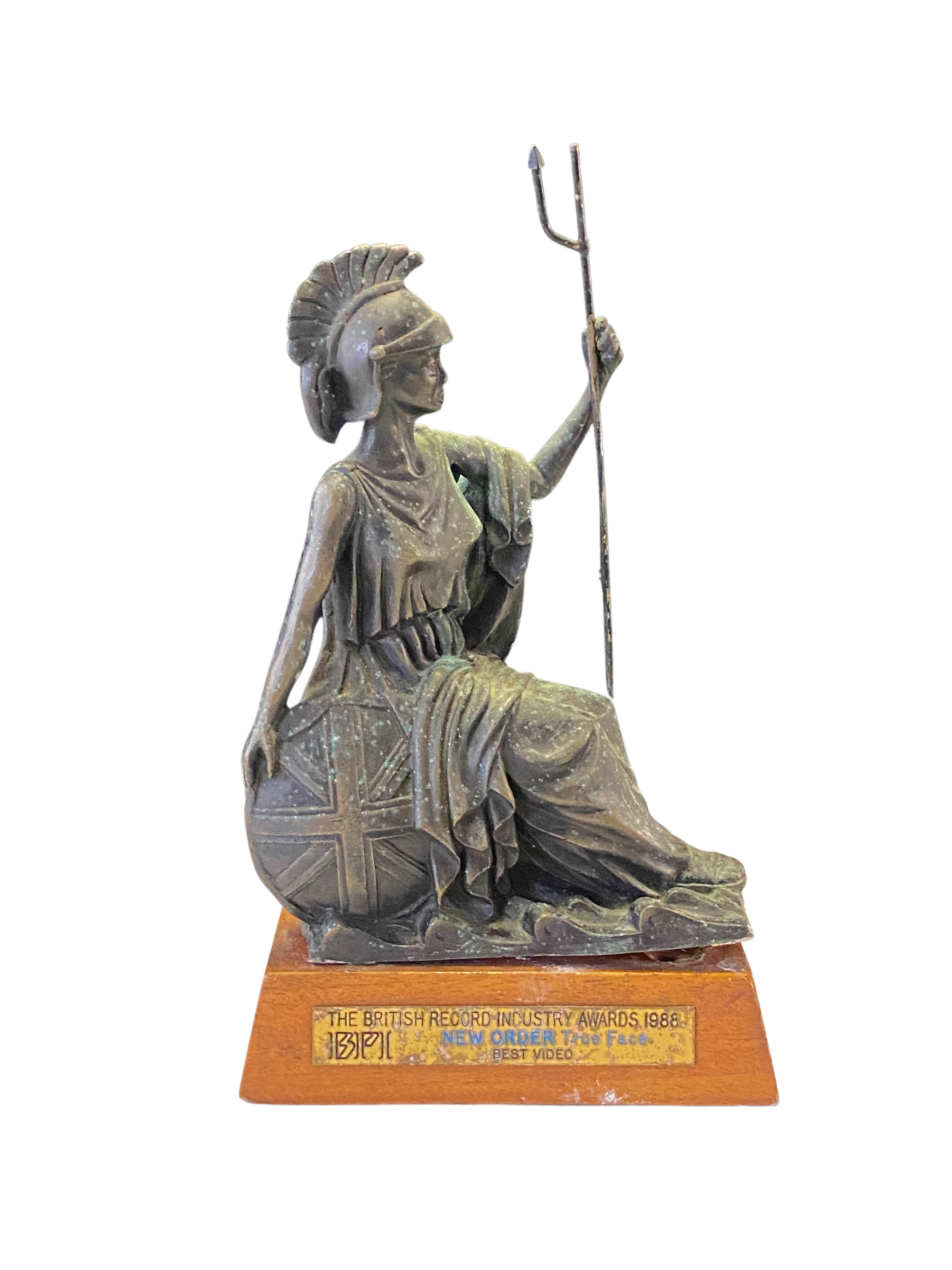 Lot 308 - NEW ORDER "TRUE FAITH" 1998 BRIT AWARD