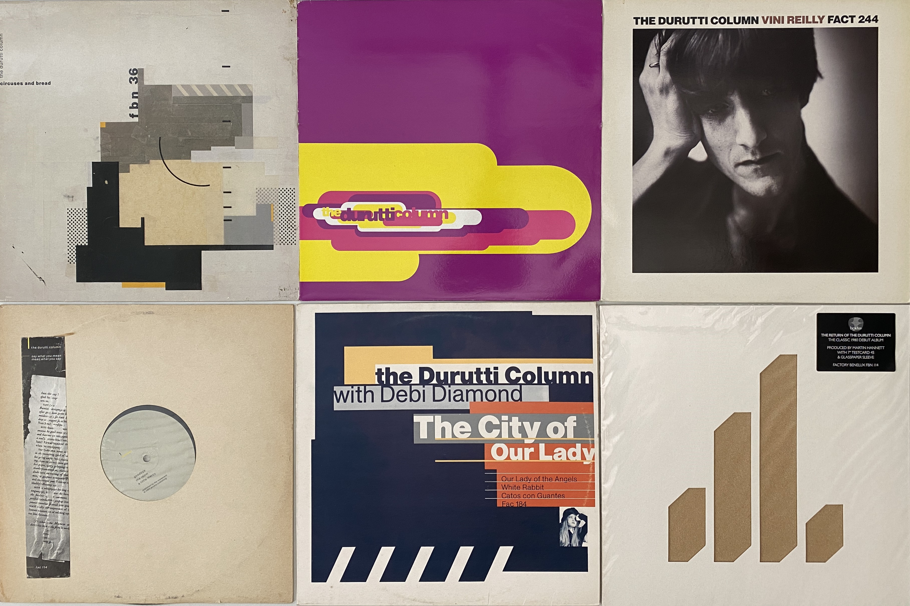 Lot 115 - DURUTTI COLUMN - LP/ 12" COLLECTION