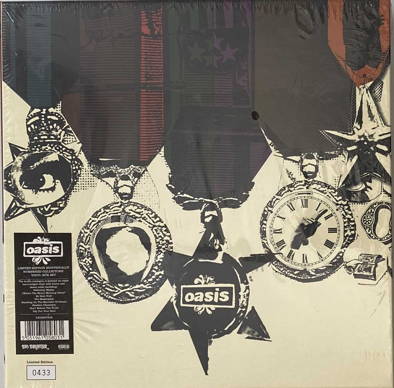 Lot 129 - OASIS - OASIS (2009 LP BOX SET - RKIDBOX 58
