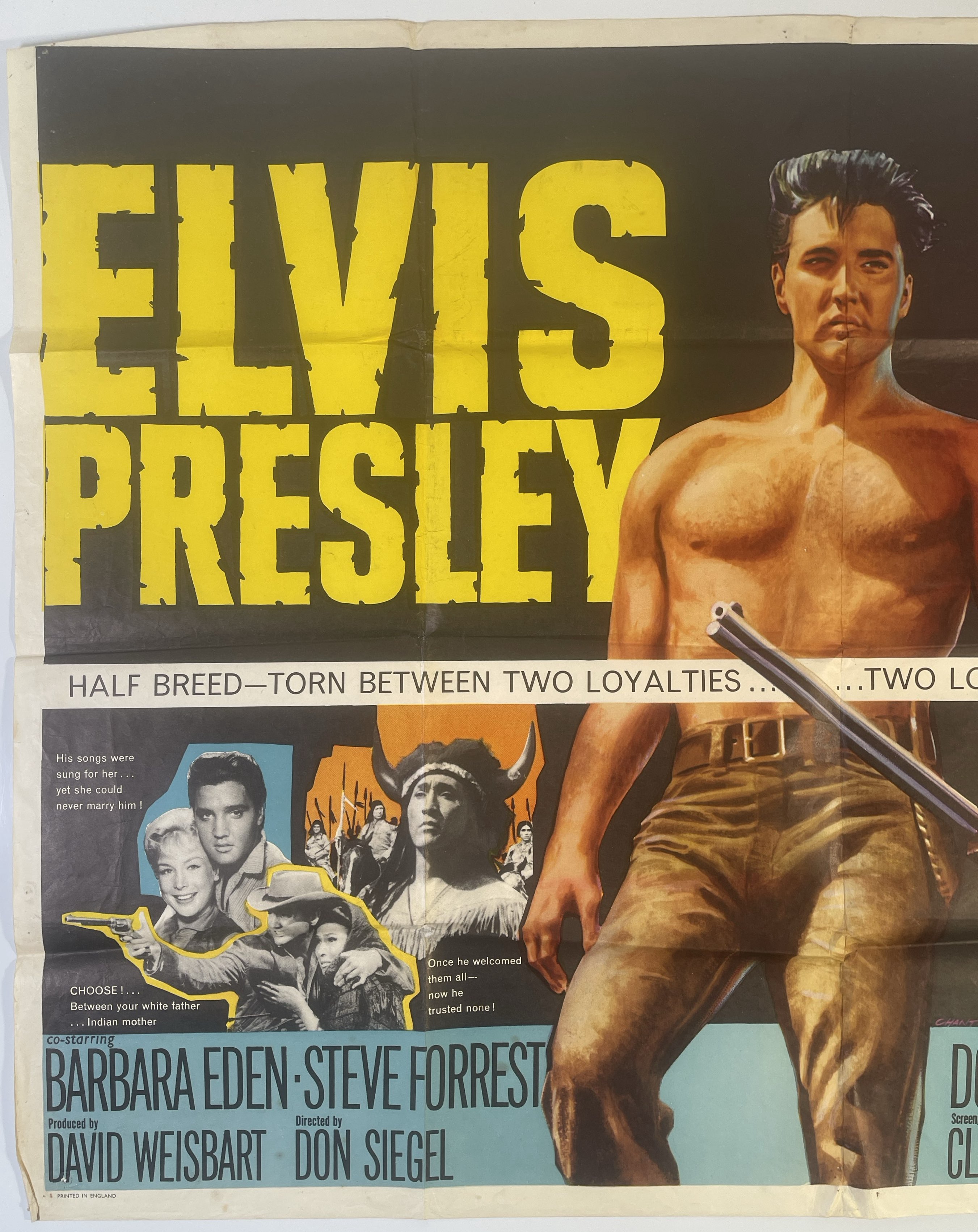 Lot 410 - ELVIS PRESLEY - ORIGINAL FLAMING STAR (1960)