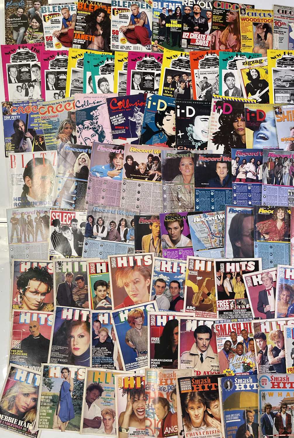Lot 137 - VARIOUS MAGAZINES (THE WIRE, SMASH HITS, NOW