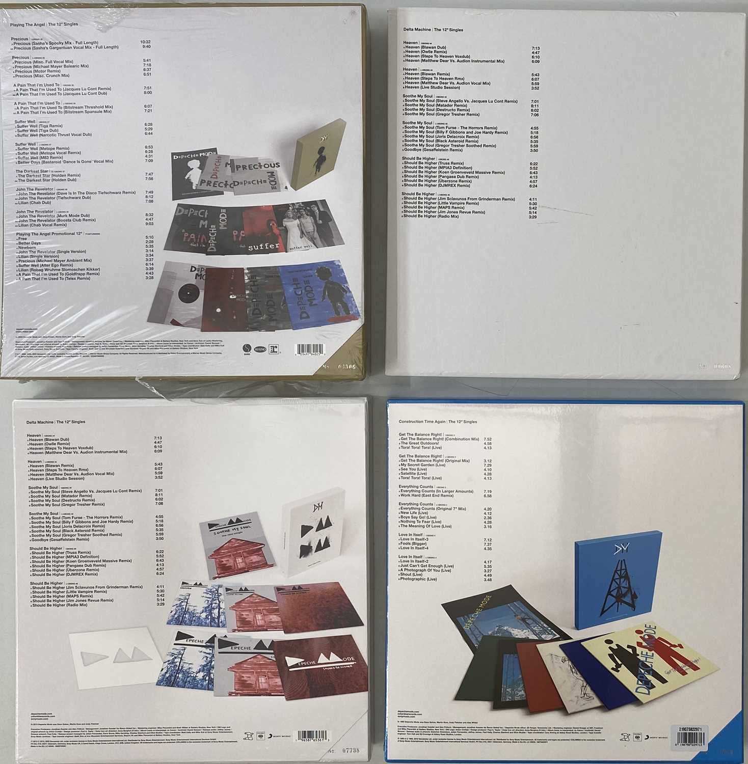 Lot 603 - DEPECHE MODE - LP BOX SETS
