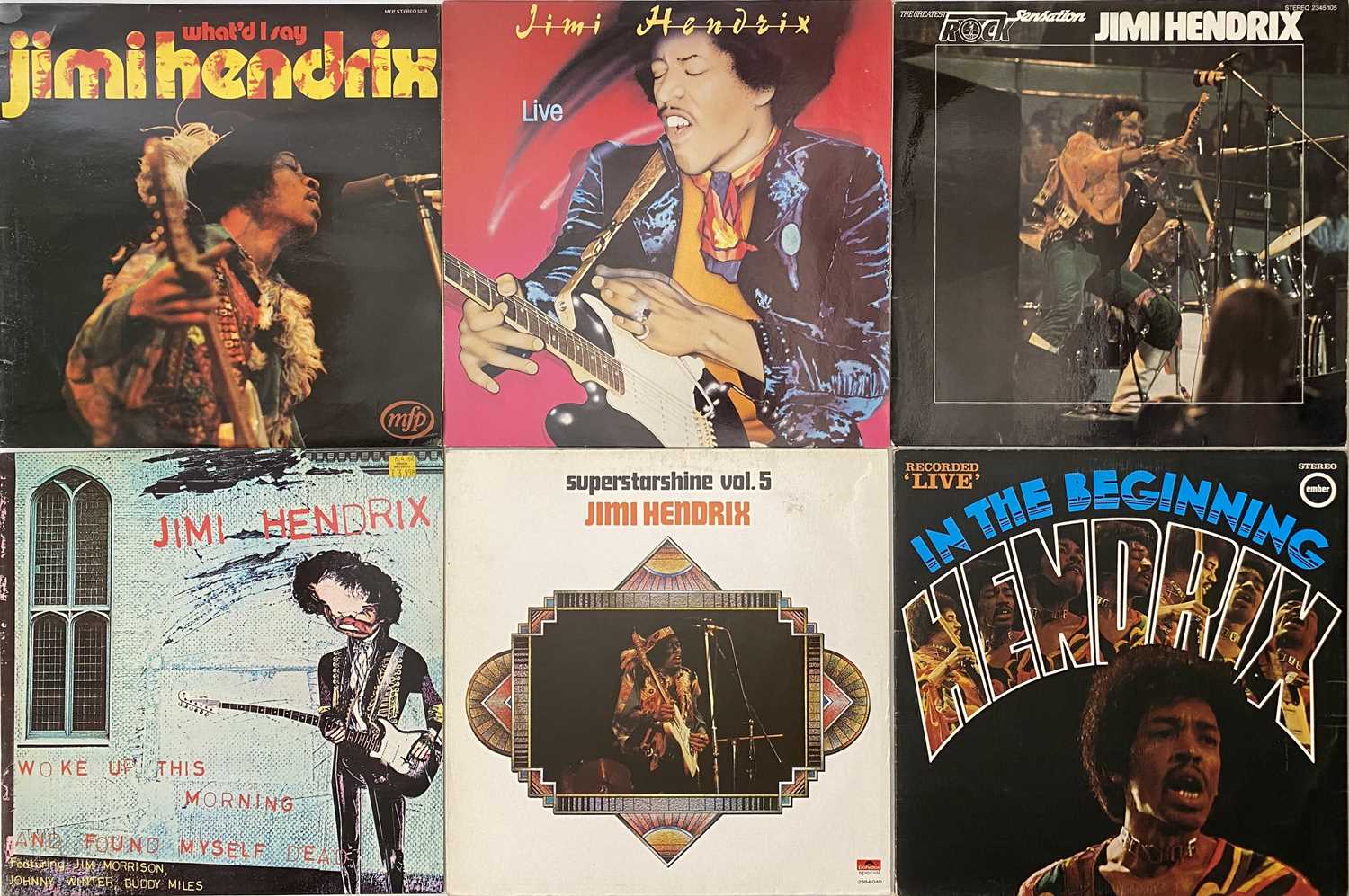 Lot 605 - JIMI HENDRIX - LP COLLECTION