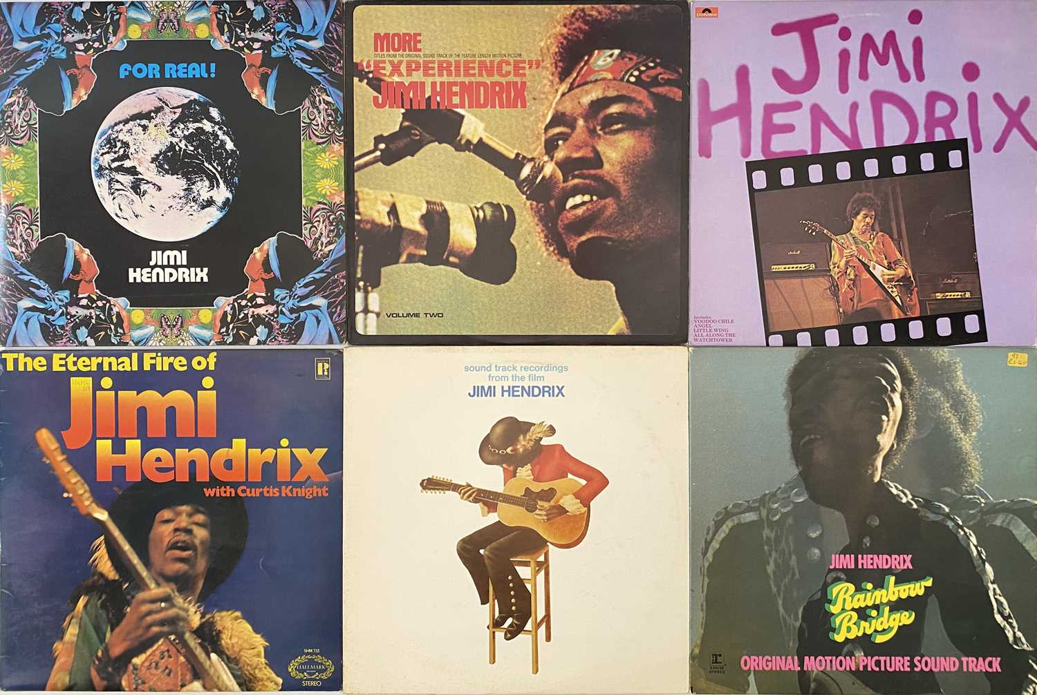 Lot 605 - JIMI HENDRIX - LP COLLECTION