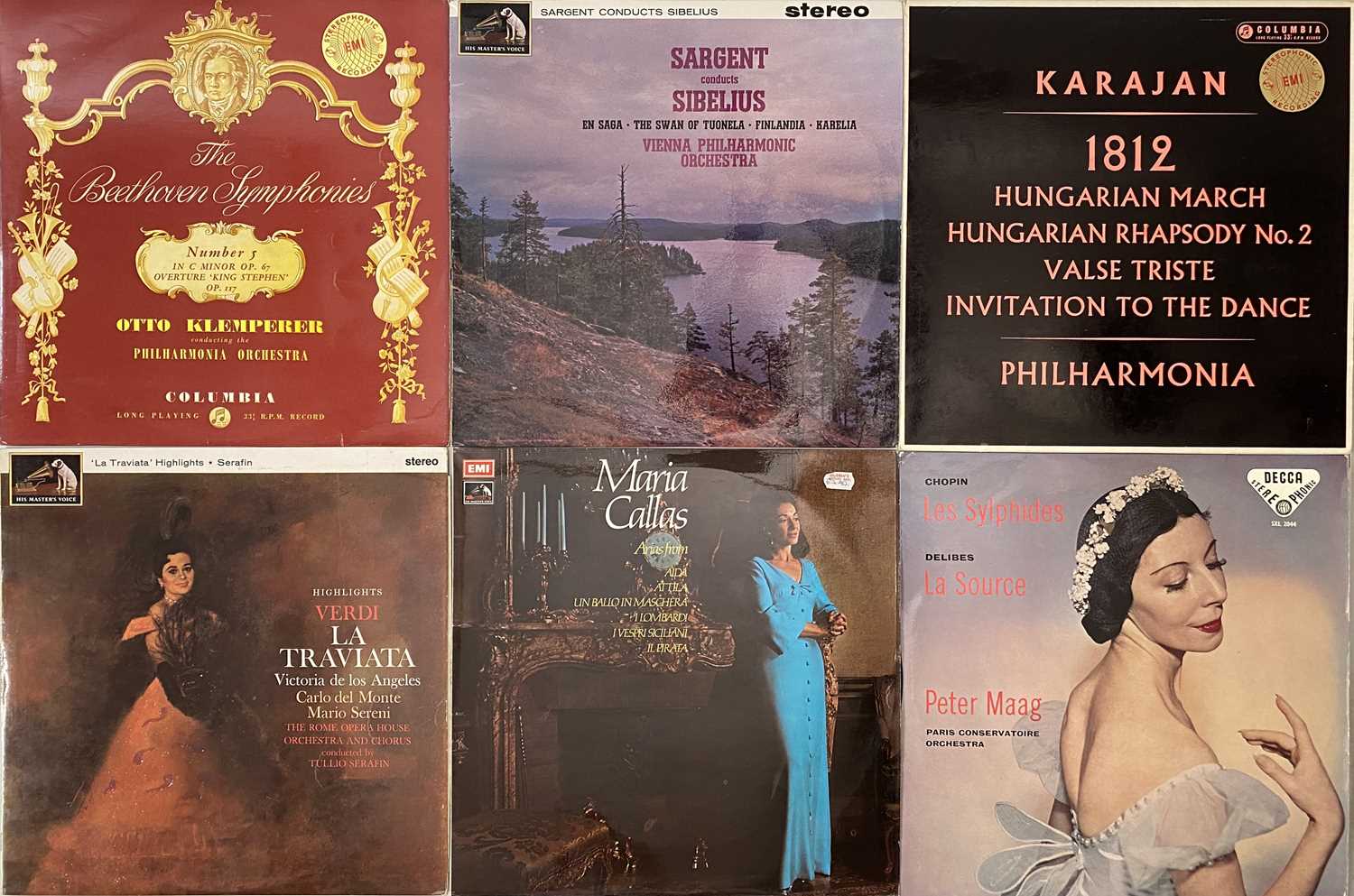 Lot 625 - CLASSICAL LP COLLECTION (INC UK STEREO & BOX