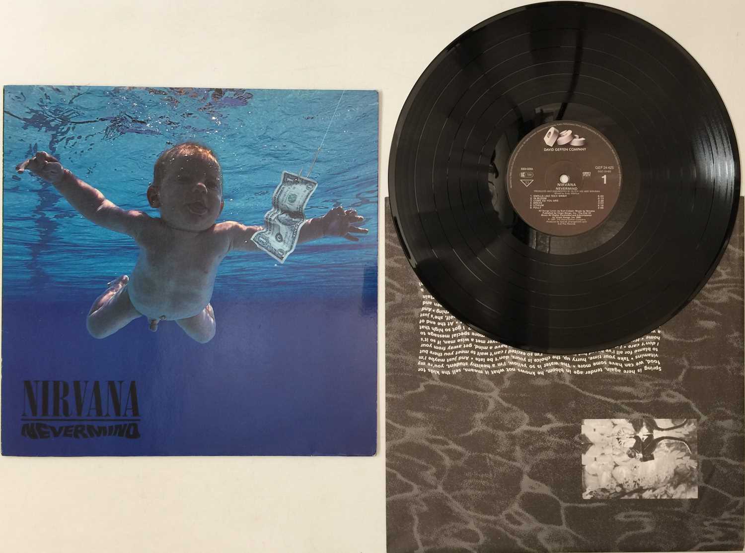 Lot 629 - NIRVANA - NEVERMIND LP (ORIGINAL EU PRESSING