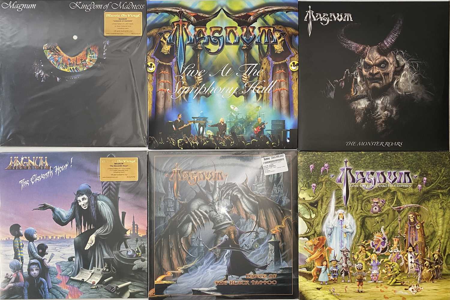 Lot 636 - MAGNUM - LP PACK (INC REISSUES/ MODERN