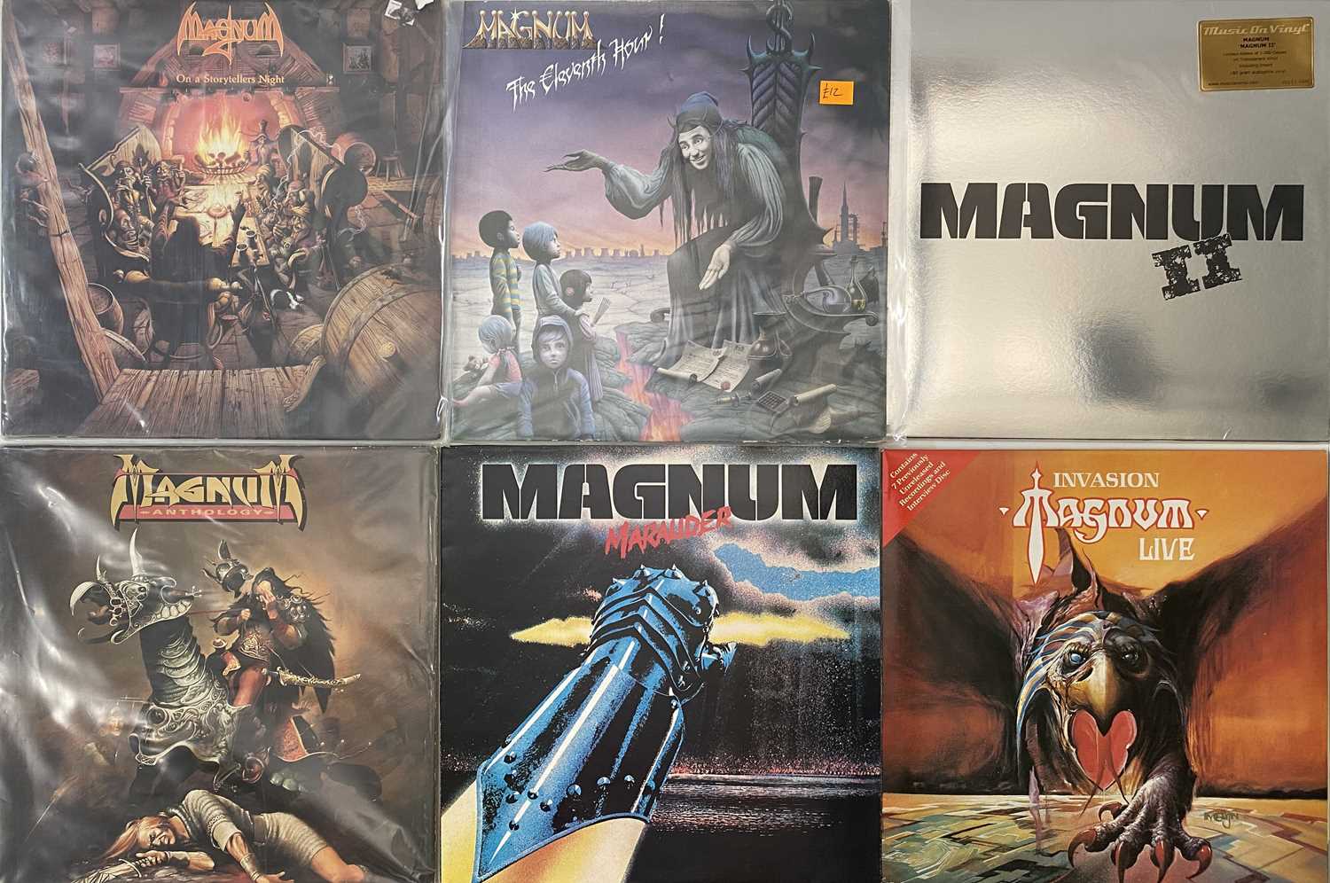 Lot 636 - MAGNUM - LP PACK (INC REISSUES/ MODERN