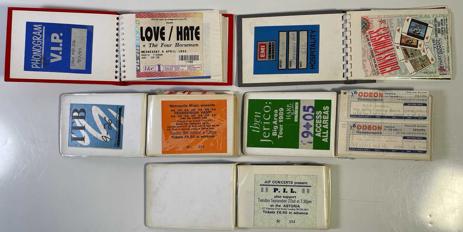 Lot 127 - LARGE COLLECTION OF 1980S/90S TICKET STUBS