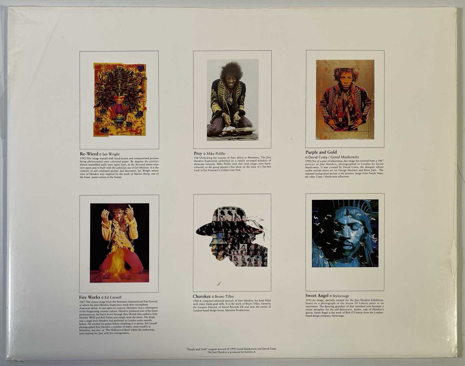 Lot 496 - JIMI HENDRIX EXHIBITION PORTFOLIO.