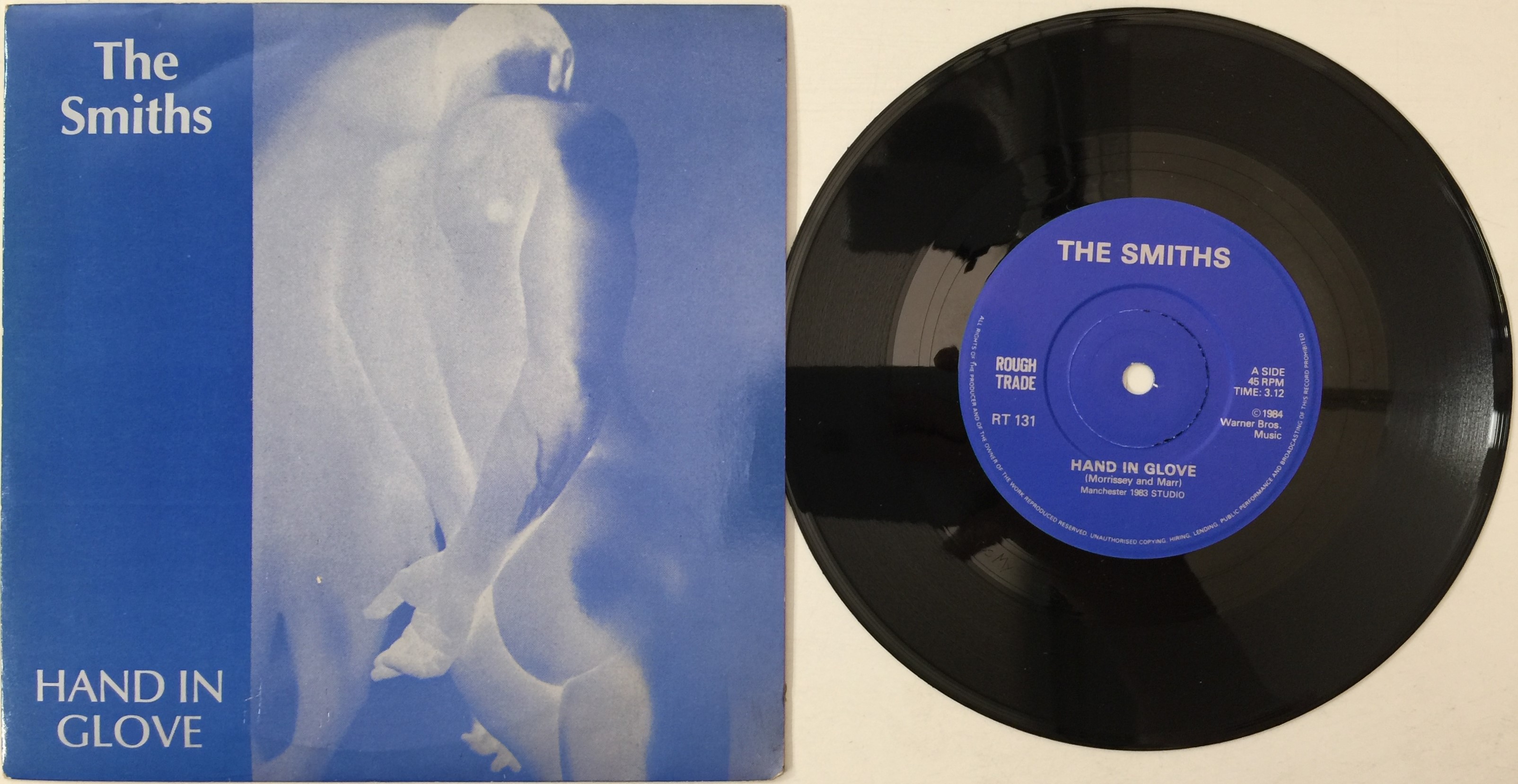 Lot 258 - THE SMITHS - HAND IN GLOVE - ORIGINAL