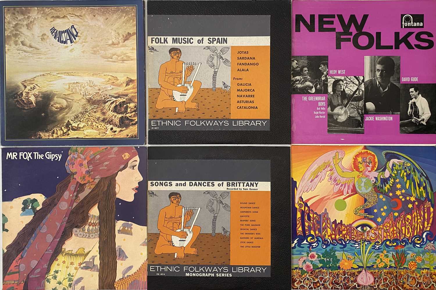 Lot 657 - FOLK/ FOLK ROCK/ SINGER-SONGWRITER - LP