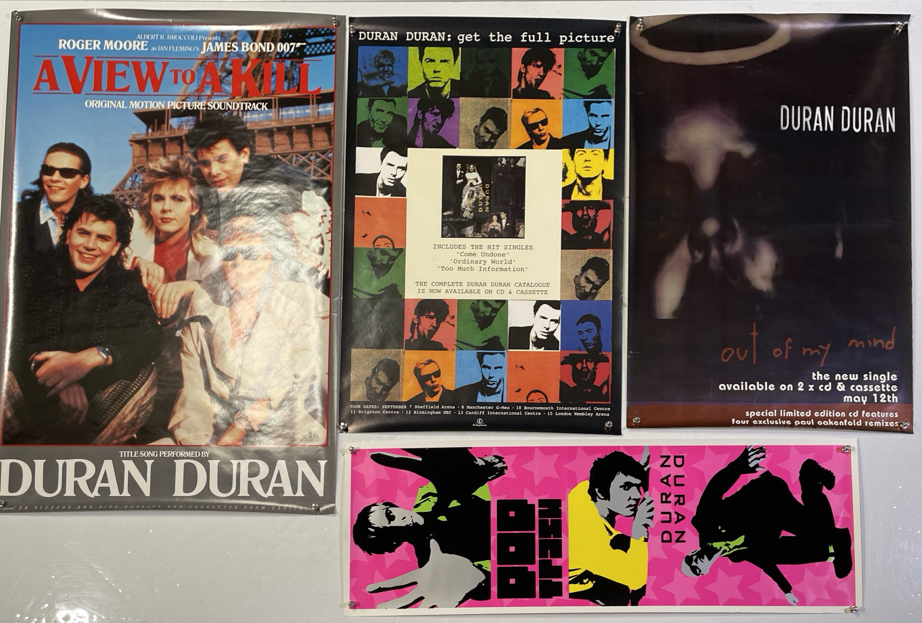 Lot 518 - DURAN DURAN POSTER COLLECTION.