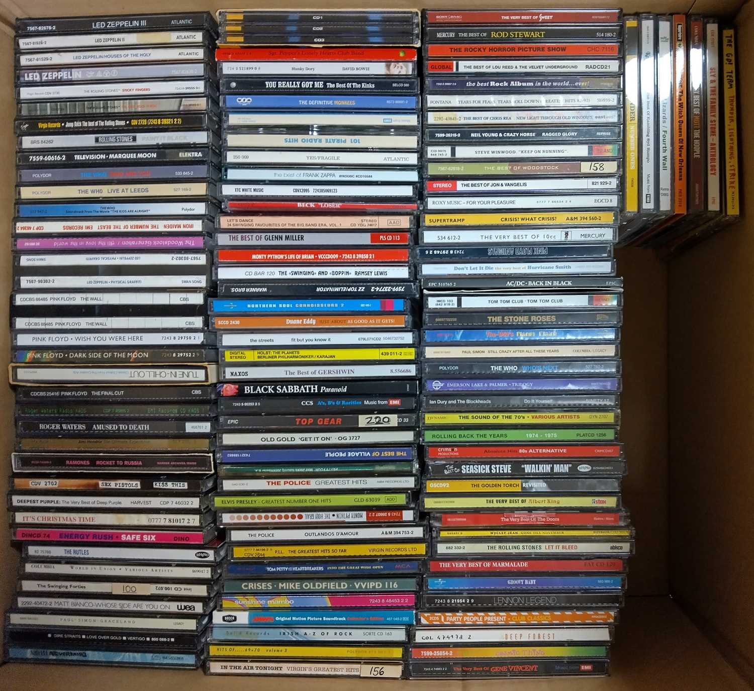 Lot 799 - CLASSIC ROCK CD COLLECTION