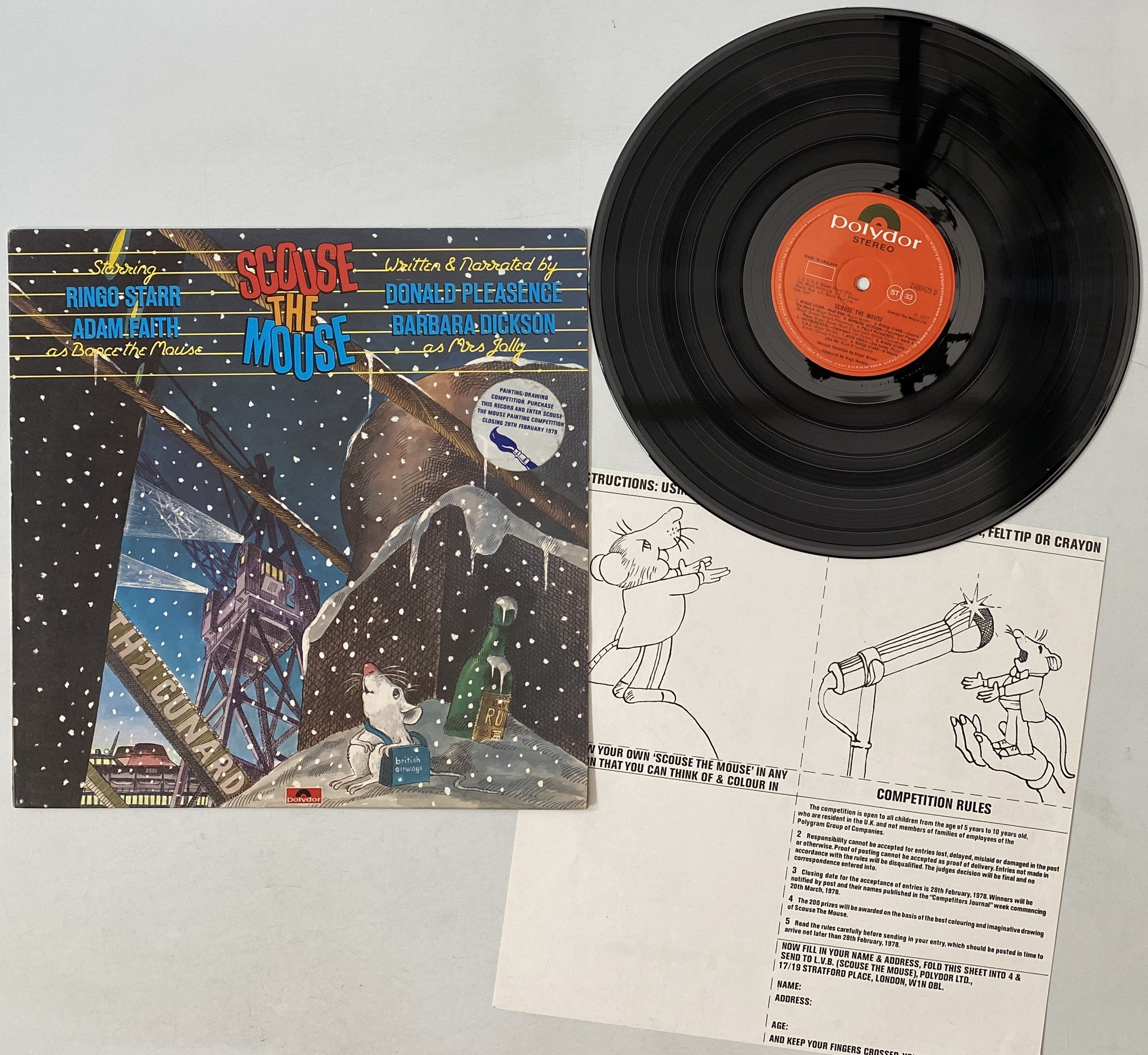 Lot 863 - RINGO STARR AND RELATED - LP COLLECTION