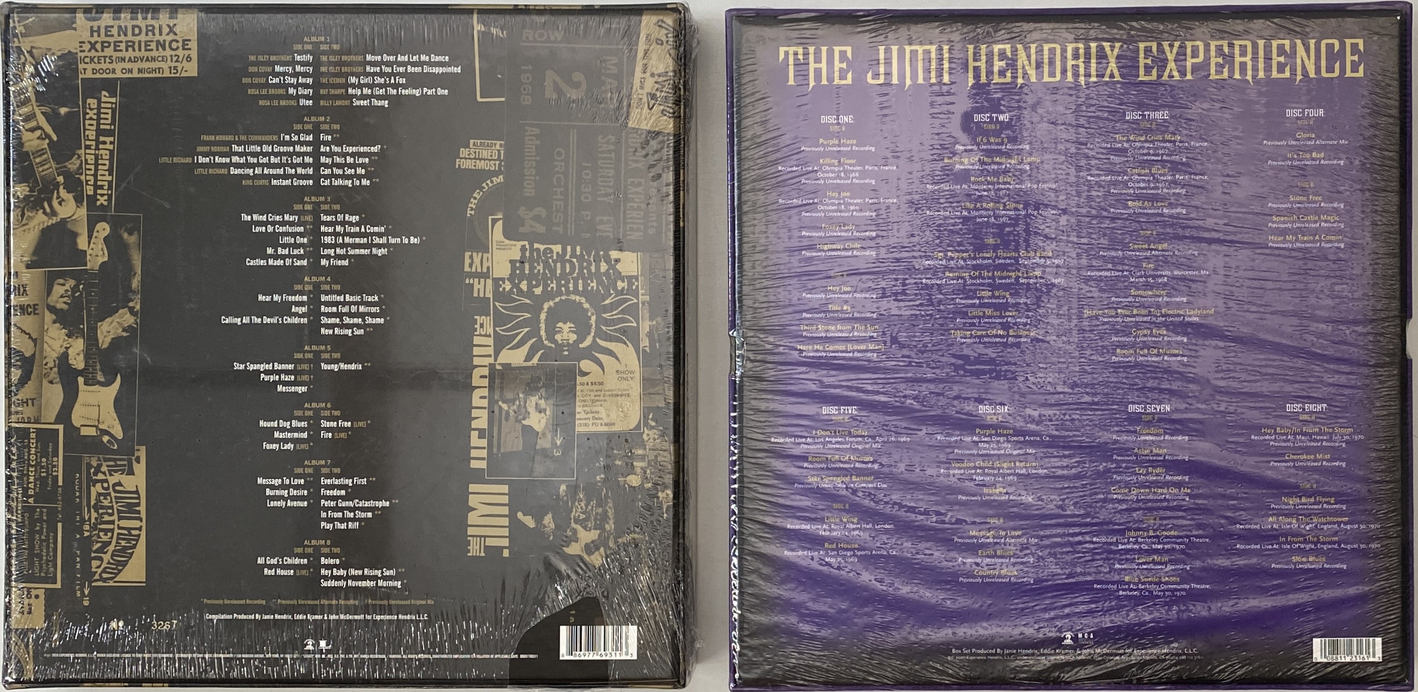 Lot 768 - JIMI HENDRIX - LP BOX SETS
