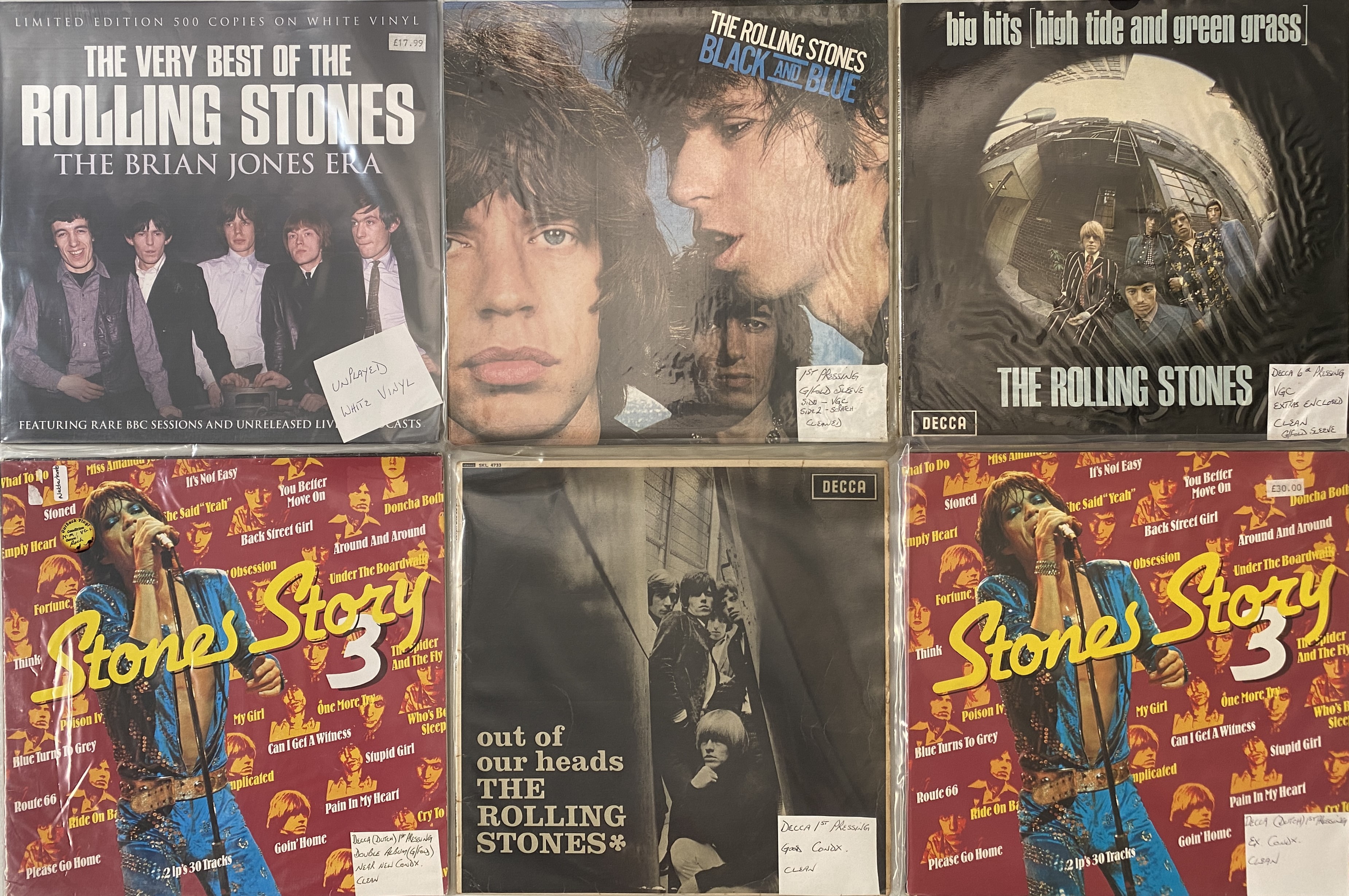 Lot 787 - THE ROLLING STONES - LP COLLECTION