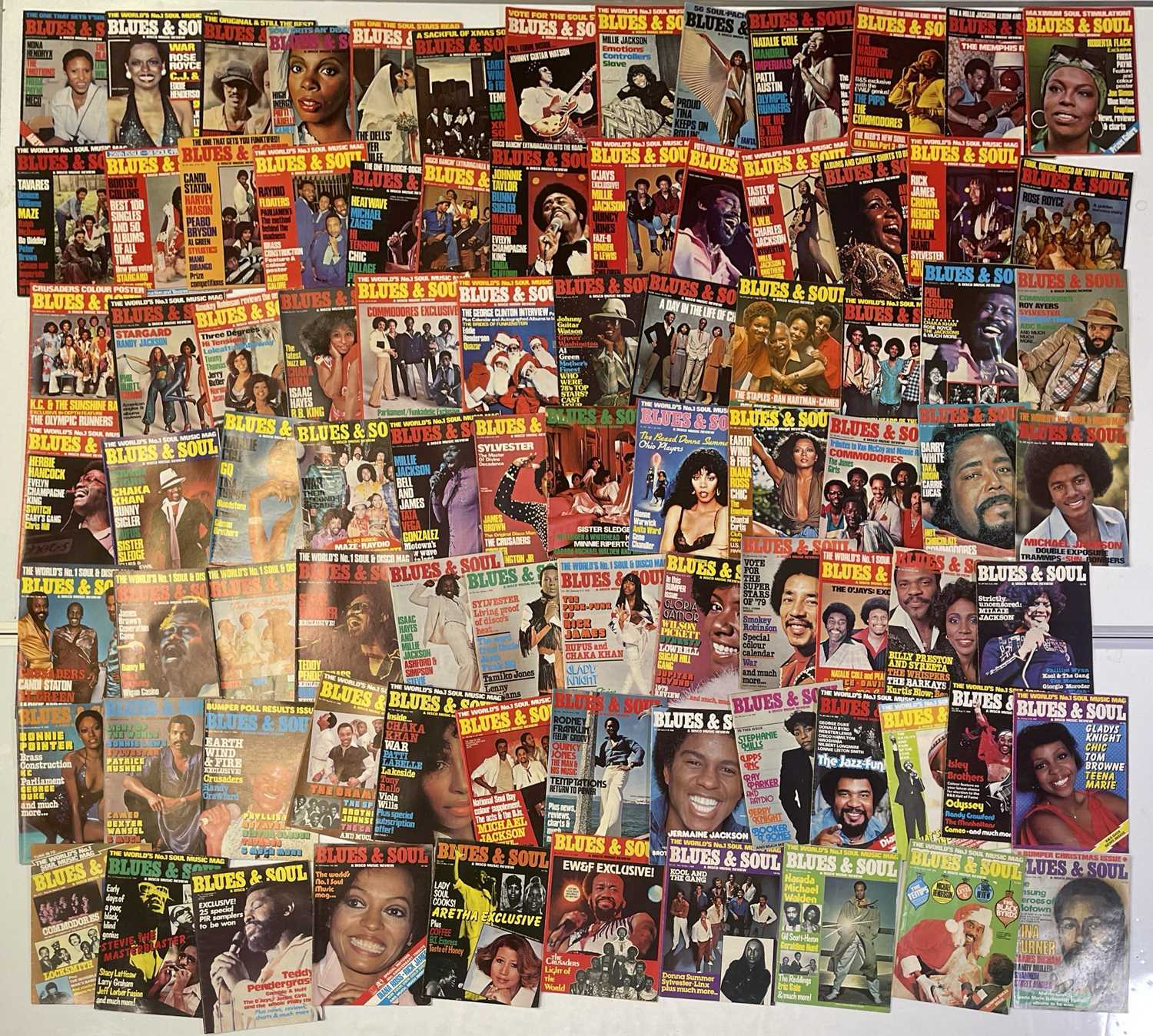 Lot 142 - BLUES AND SOUL MAGAZINE - LARGE COLLECTION