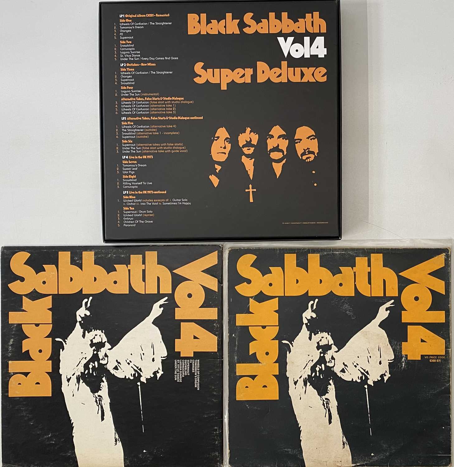 Lot 934 - BLACK SABBATH VOL 4 - COLLECTORS PACK