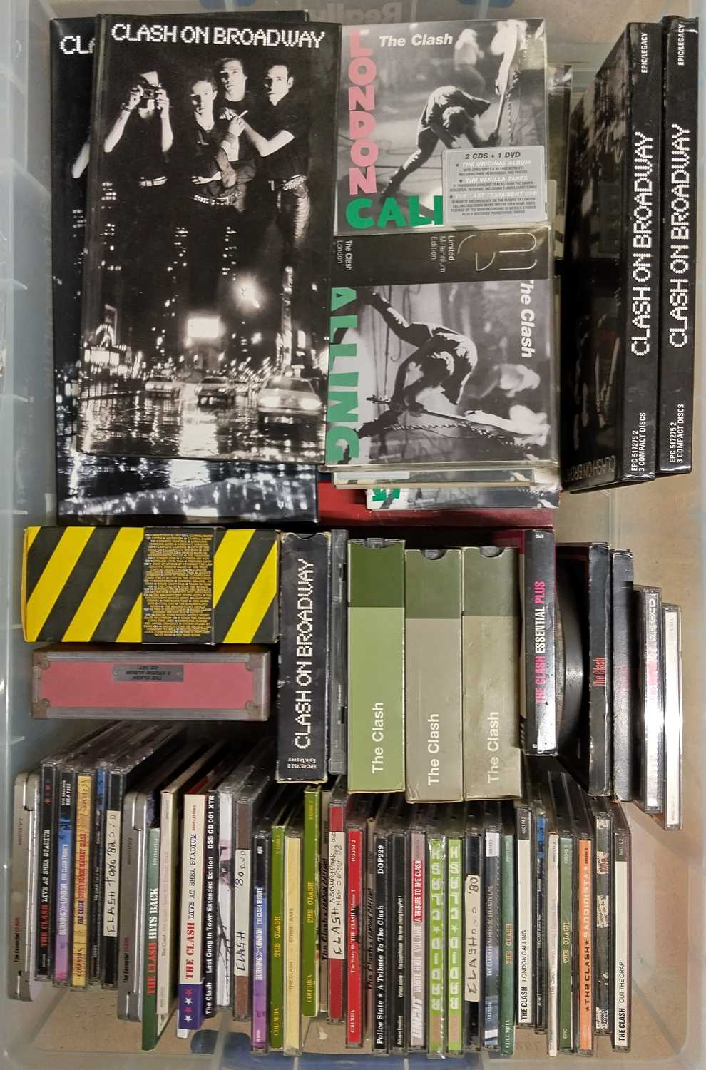 Lot 815 - THE CLASH CDS AND BOX SETS COLLECTION
