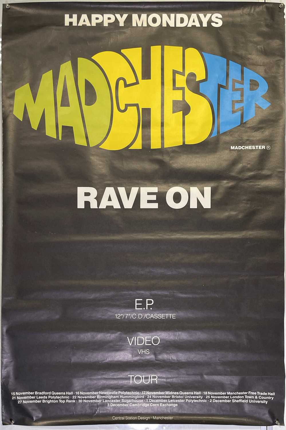 Lot 266 - THE HAPPY MONDAYS - POSTERS INC 'MADCHESTER