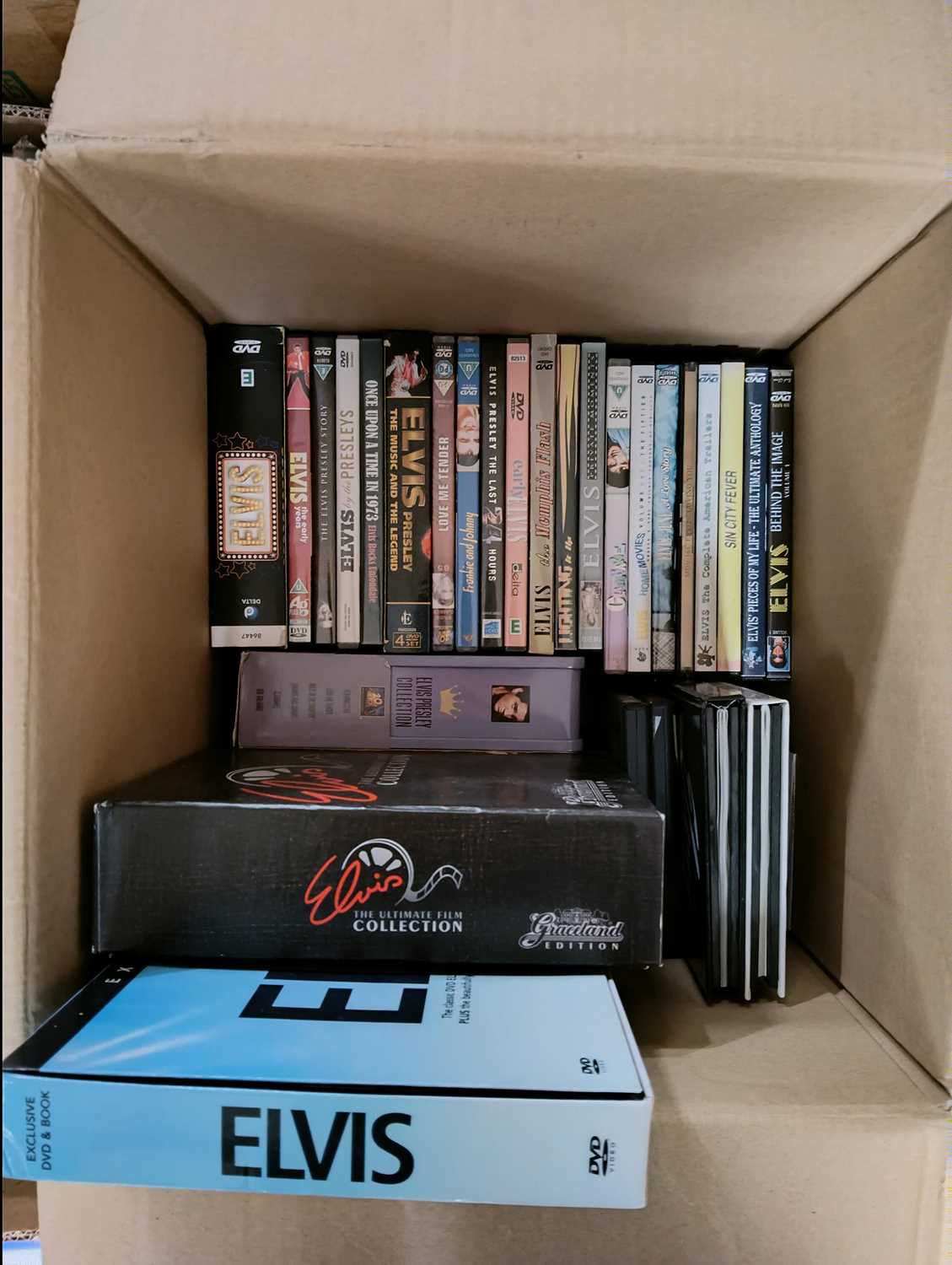 Lot 79 - LARGE MUSIC DVD COLLECTION.