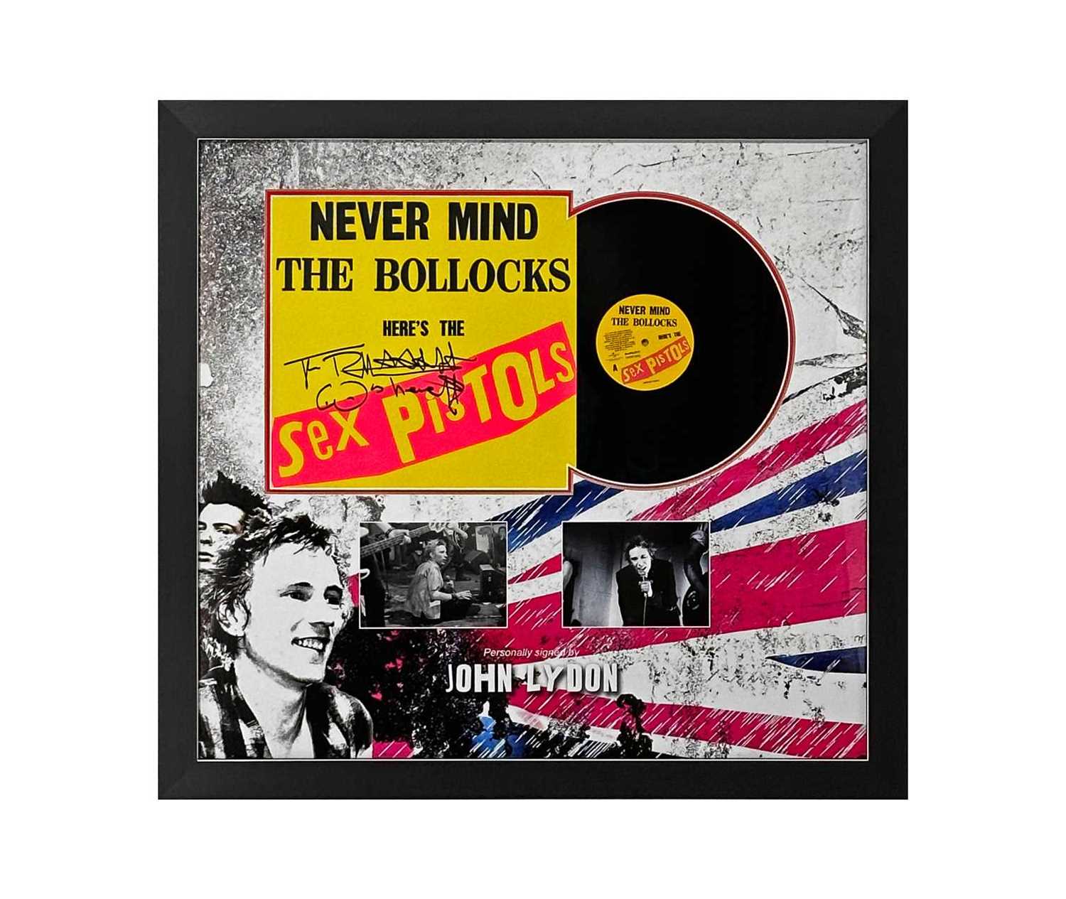 Lot 588 The Sex Pistols John Lydon Signed Lp In 8480