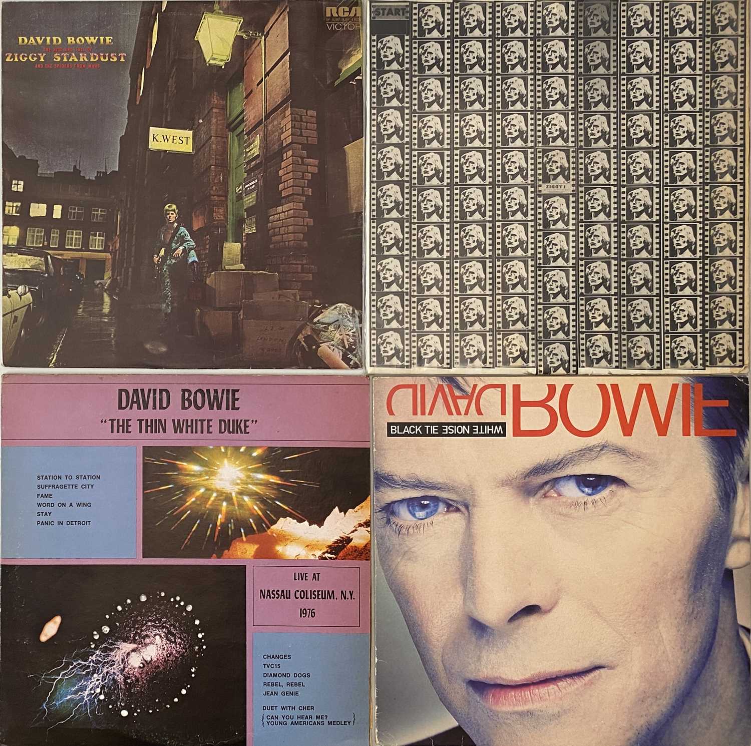 Lot 999 - DAVID BOWIE - LP/ BOX SET RARITIES PACK (INC